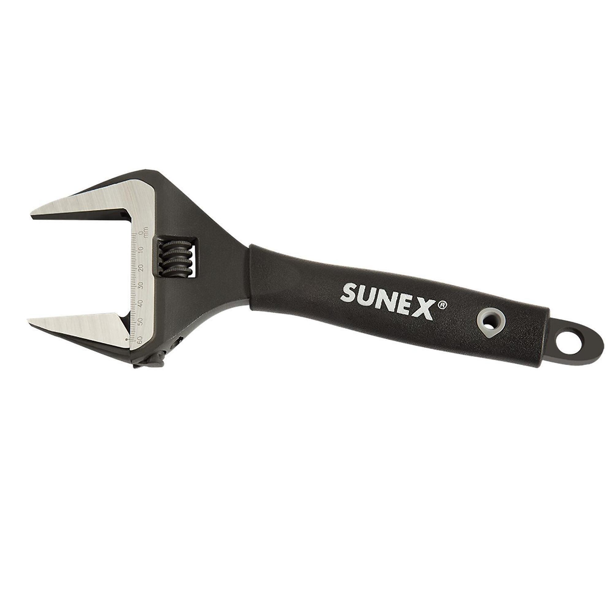 Sunex Tools, 12in. Widemouth Series Adjustable Wrench, Model# 9614 ...