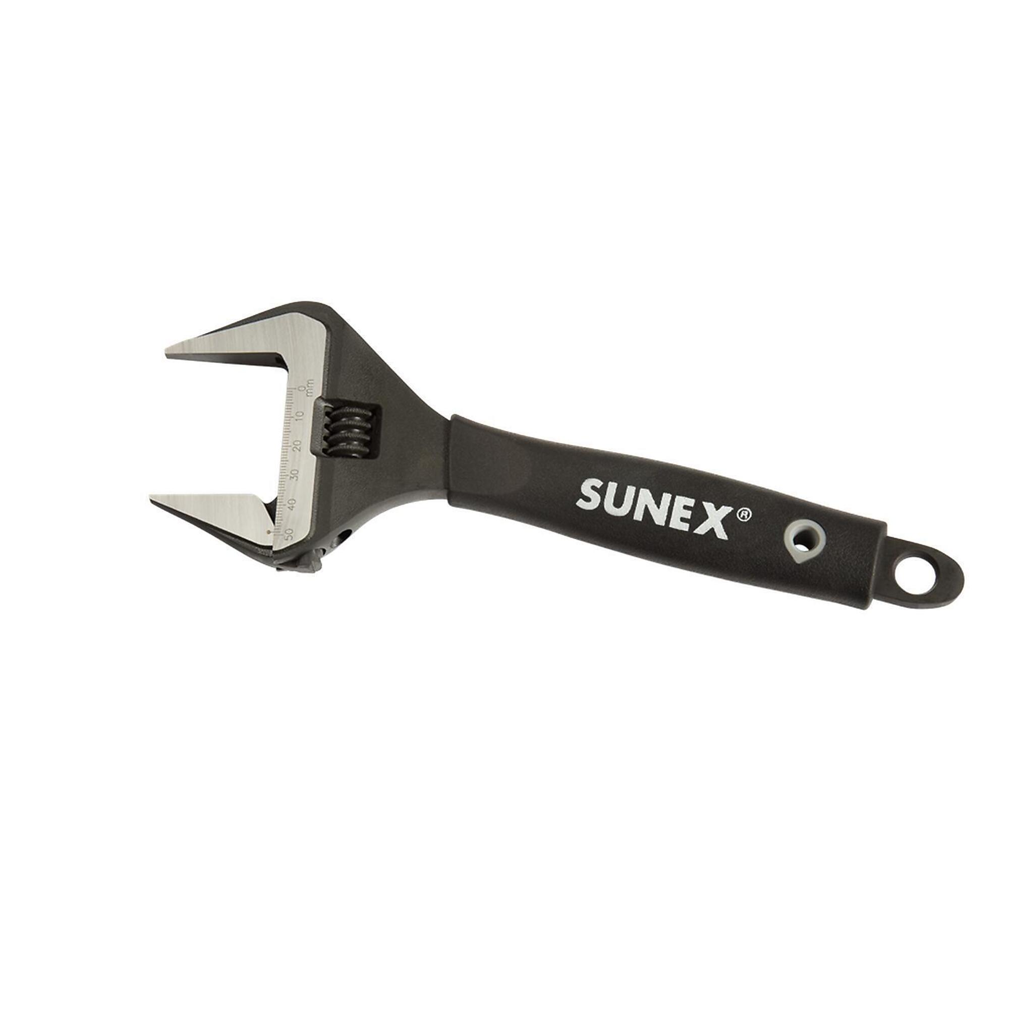 Sunex Tools, 10in. Widemouth Series Adjustable Wrench, Model# 9613 ...