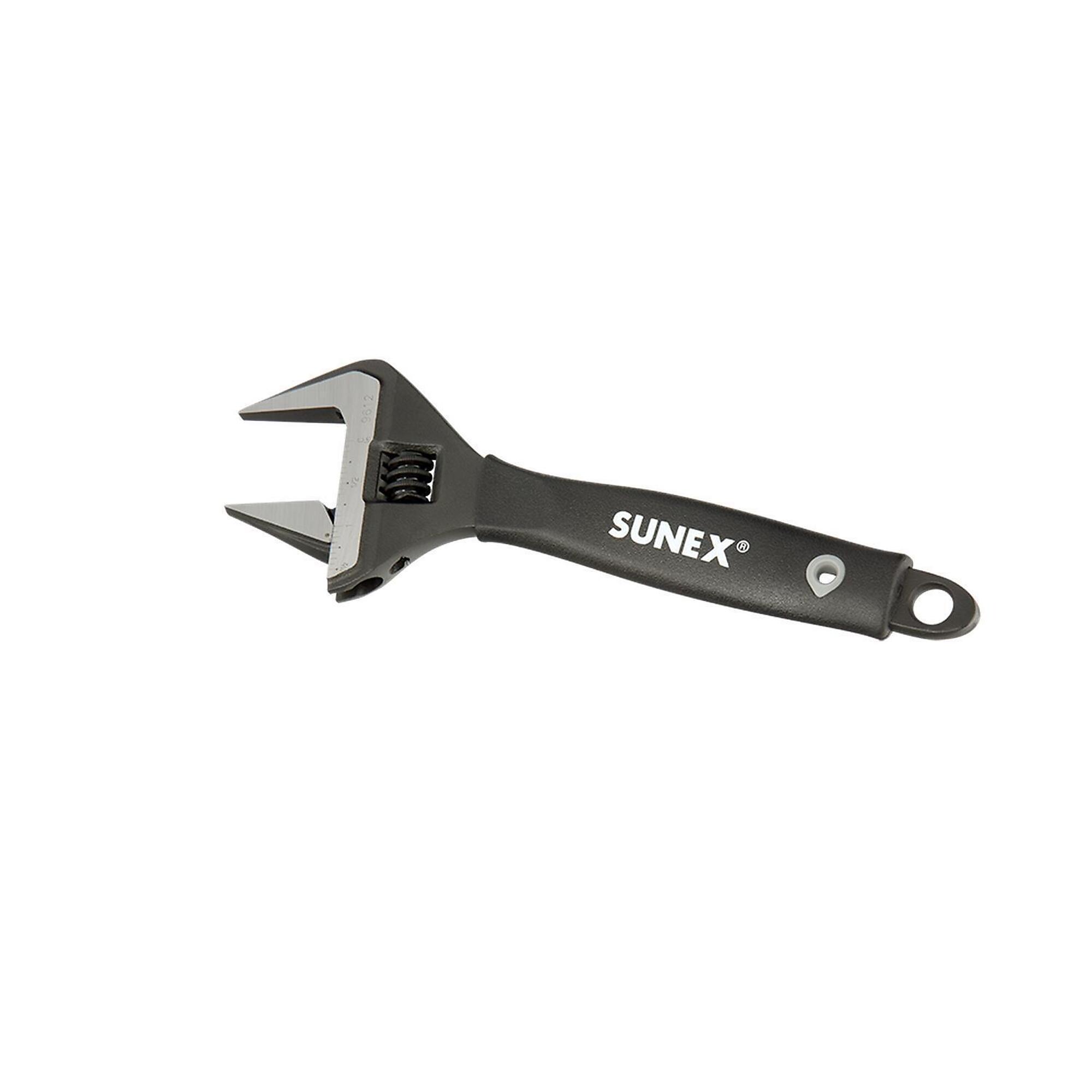 Sunex Tools, 8in. Widemouth Series Adjustable Wrench, Model# 9612 ...