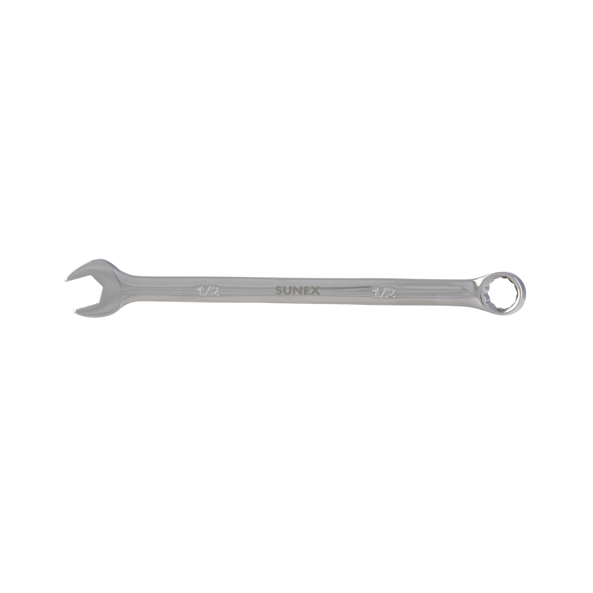 Sunex Tools, 1/2in. Full Polished Combination Wrench, Model# 991516A ...