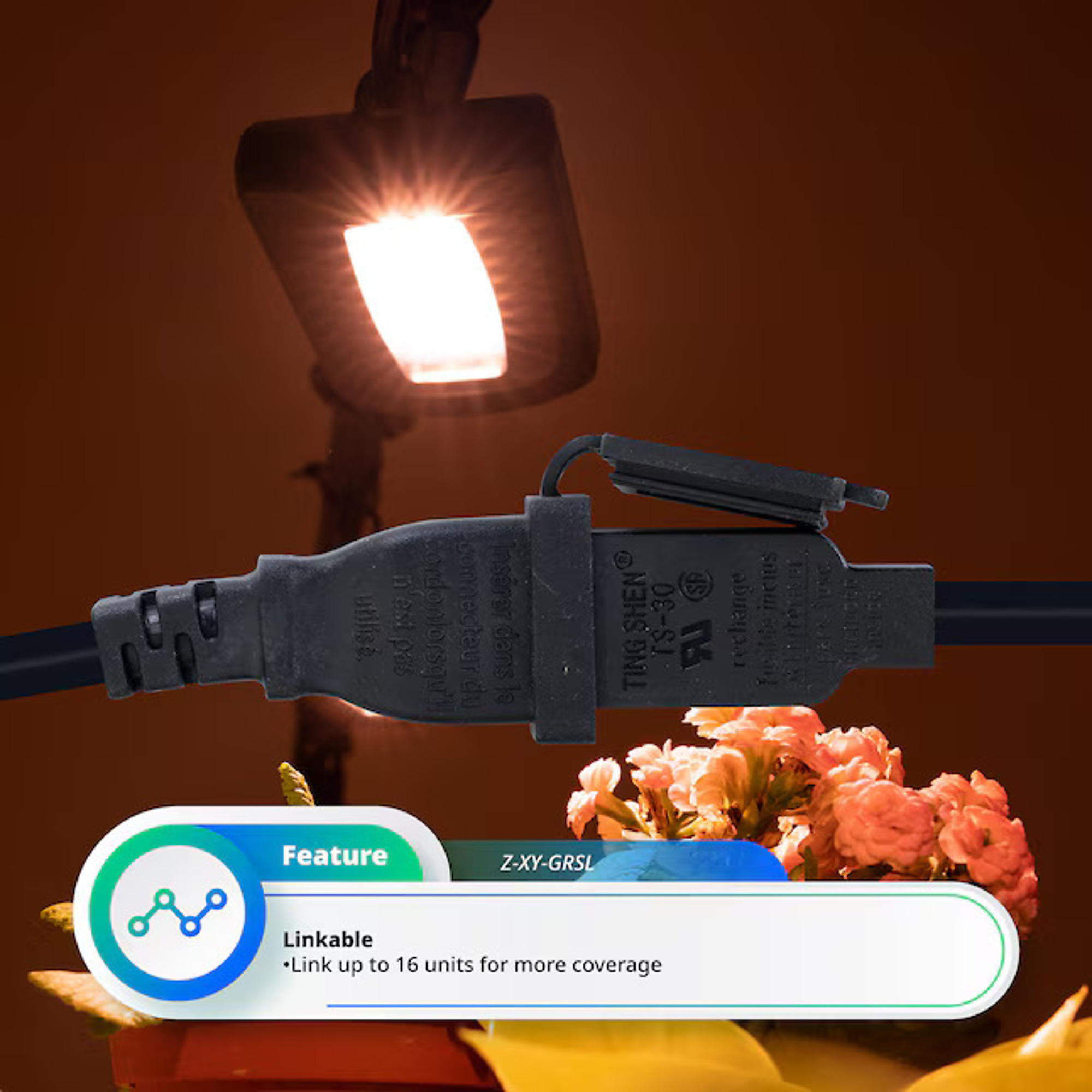 Utilitech Pro, 144in. 3-Light 33 Watt LED String Grow Lights, Bulbs ...