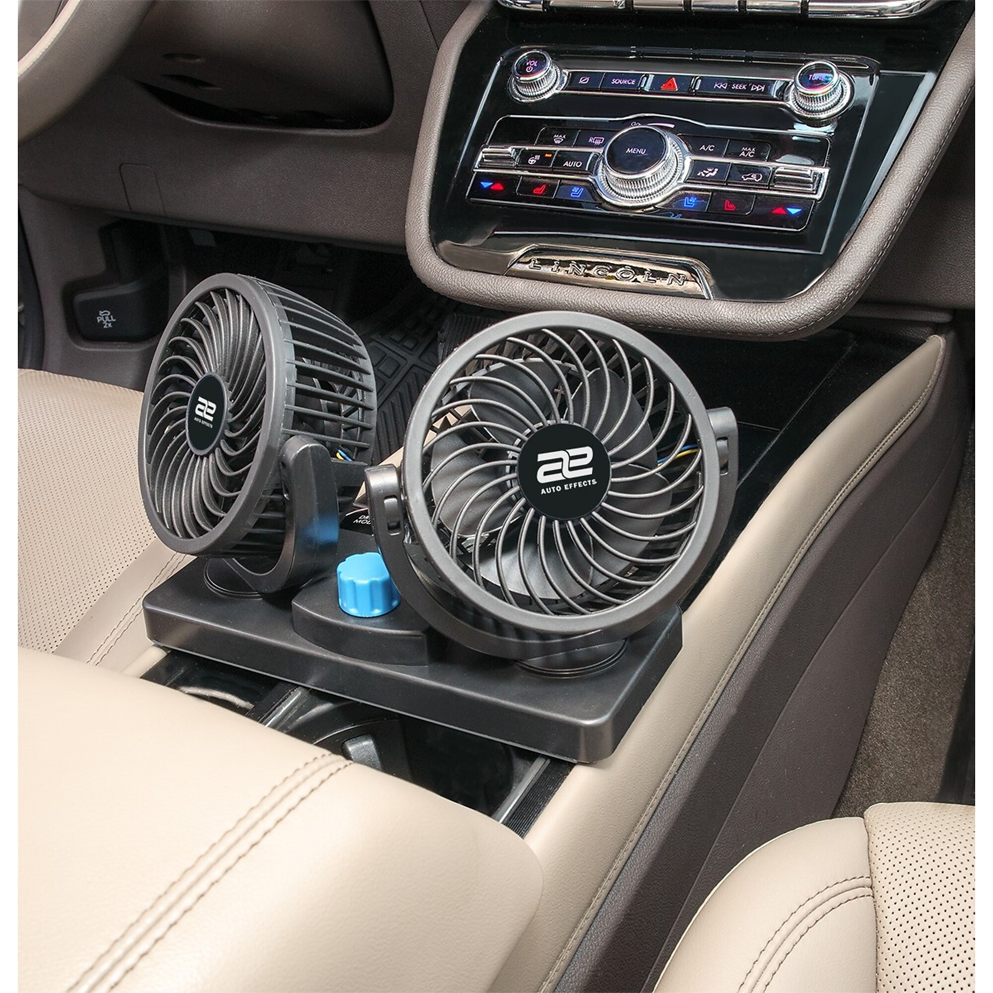 Dual Head 12 Volt Auto Fan, Model# DHAF-12-4708 | Northern Tool