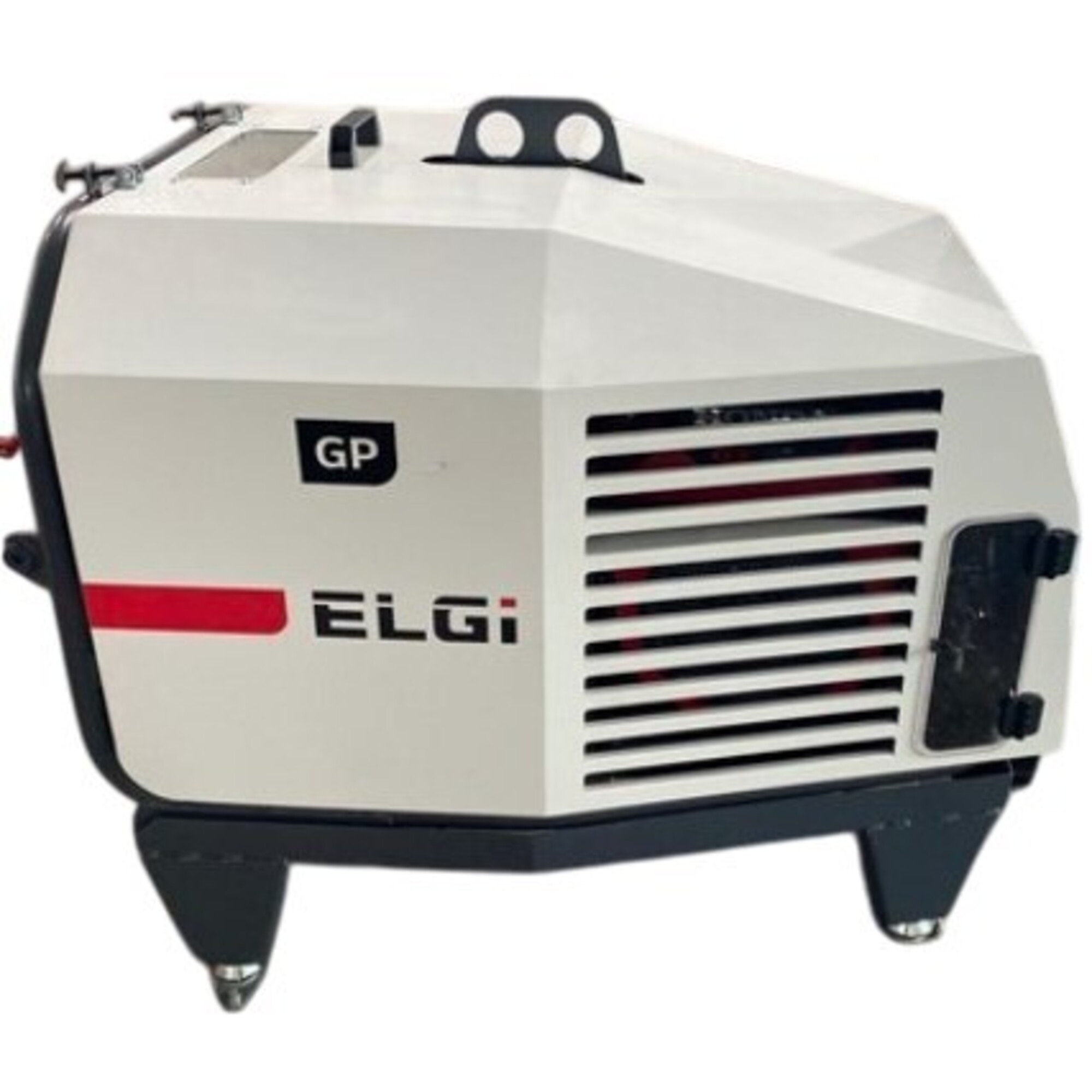ELGi, Skid Mount Air Compressor with Dual Aftercoolers, 23 HP, Model ...