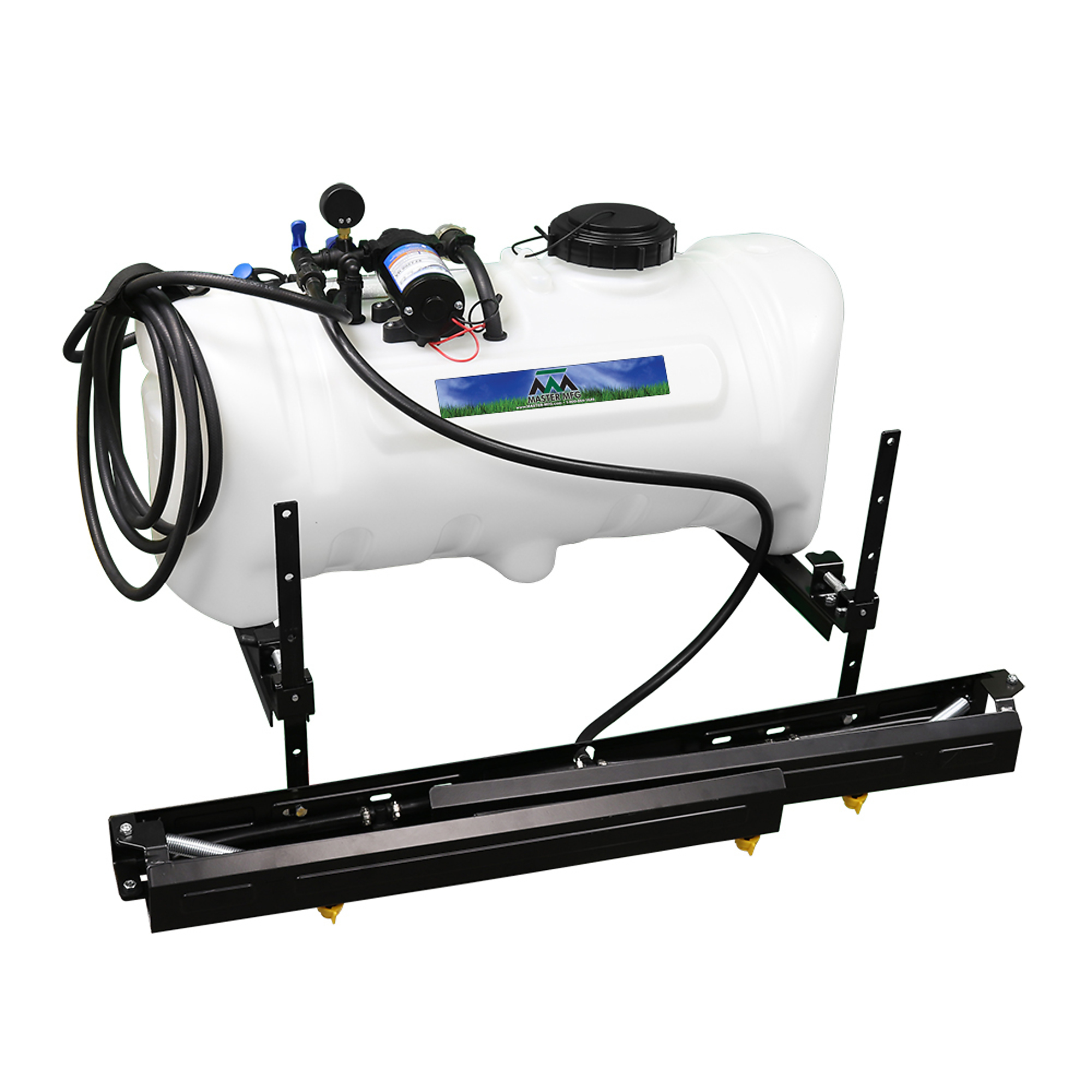 Master MFG 25-Gallon ATV Broadcast Sprayer, 2.2 GPM, 10ft. Swath, Model ...