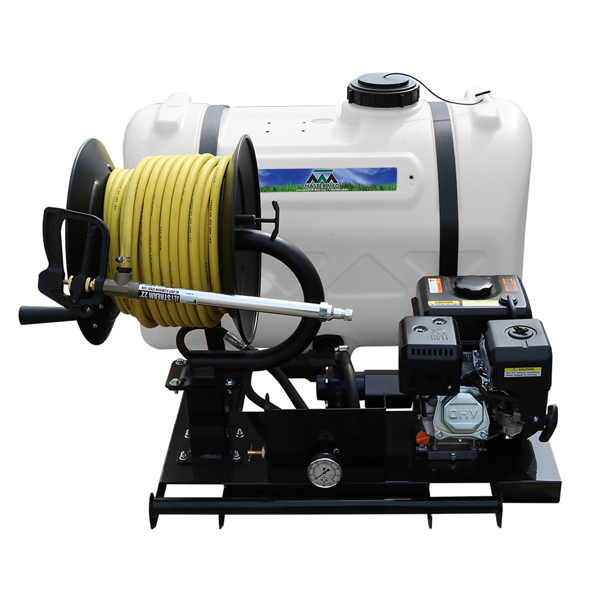 Master Mfg, 60-Gal Skid Spot Sprayer - 7.0GPM, Tank Size 60 Gal, Flow 7 ...