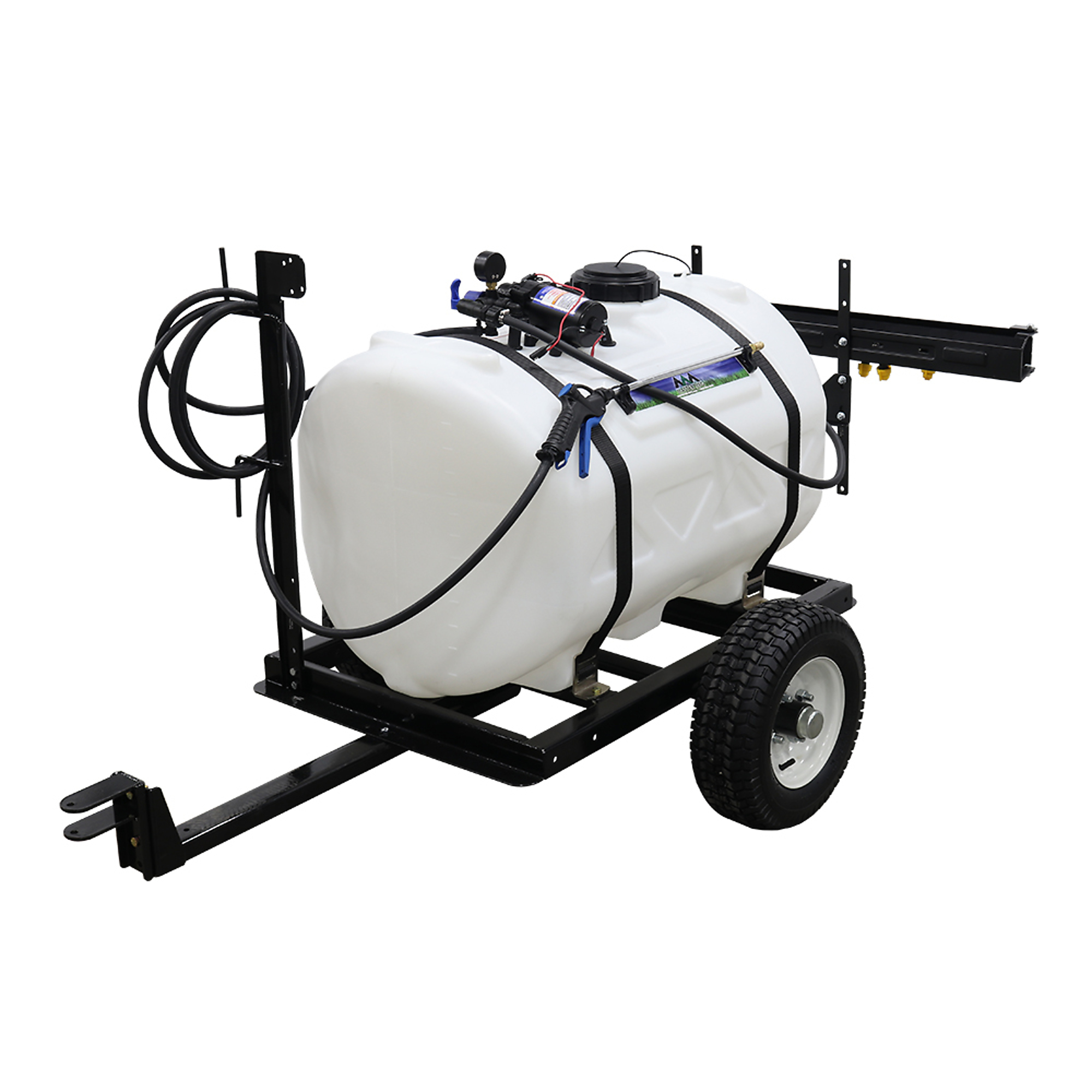 Master Mfg, 60-Gal Tow Broadcast Sprayer - 2.2GPM, 10ft. Swath, Tank ...