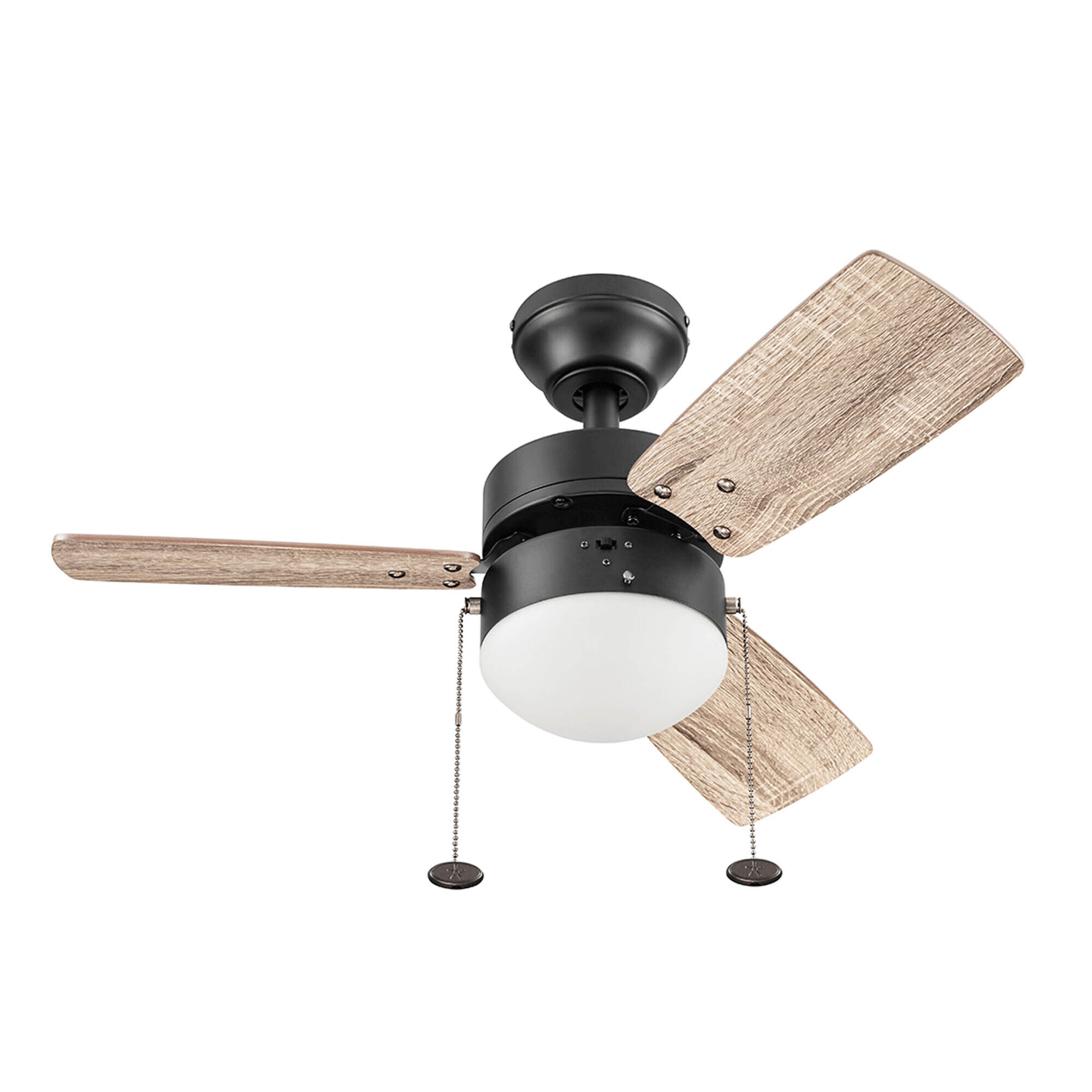 Prominence Home, 30in. Rawling Small Ceiling Fan Light Bronze, Fan ...