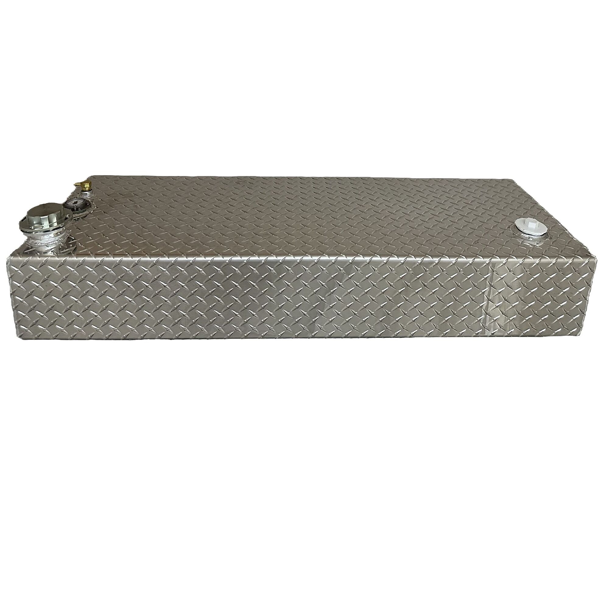 RDS, 25 Gal Transfer Tank Aluminum Diamond Plate, Capacity 25 Gal ...