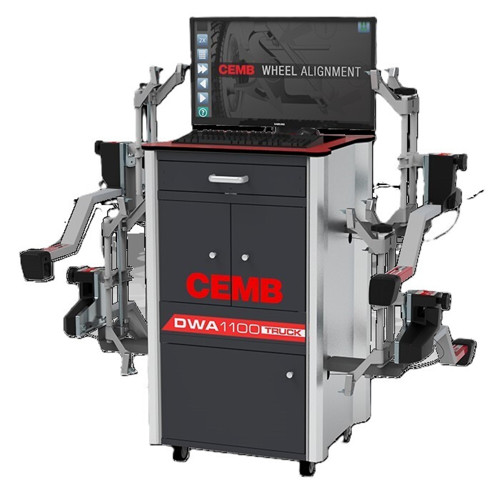 CEMB, Computerized HD Truck Alignment System, Model# DWA1100TRUCK ...