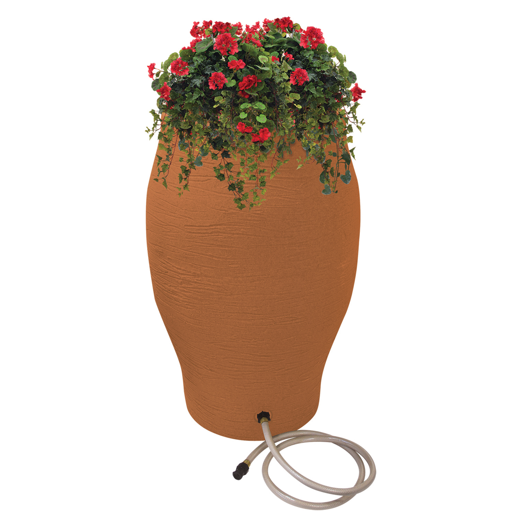 Emsco Group, 50gal Flatback Stoneware Urn Rain Barrel-Terractta ...
