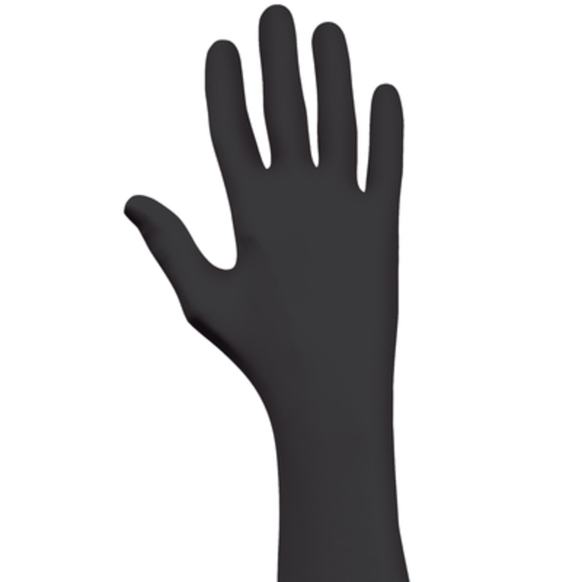 Best Nighthawk Nitrile Gloves - EC - Small 50/CS, Size S, Color Black ...