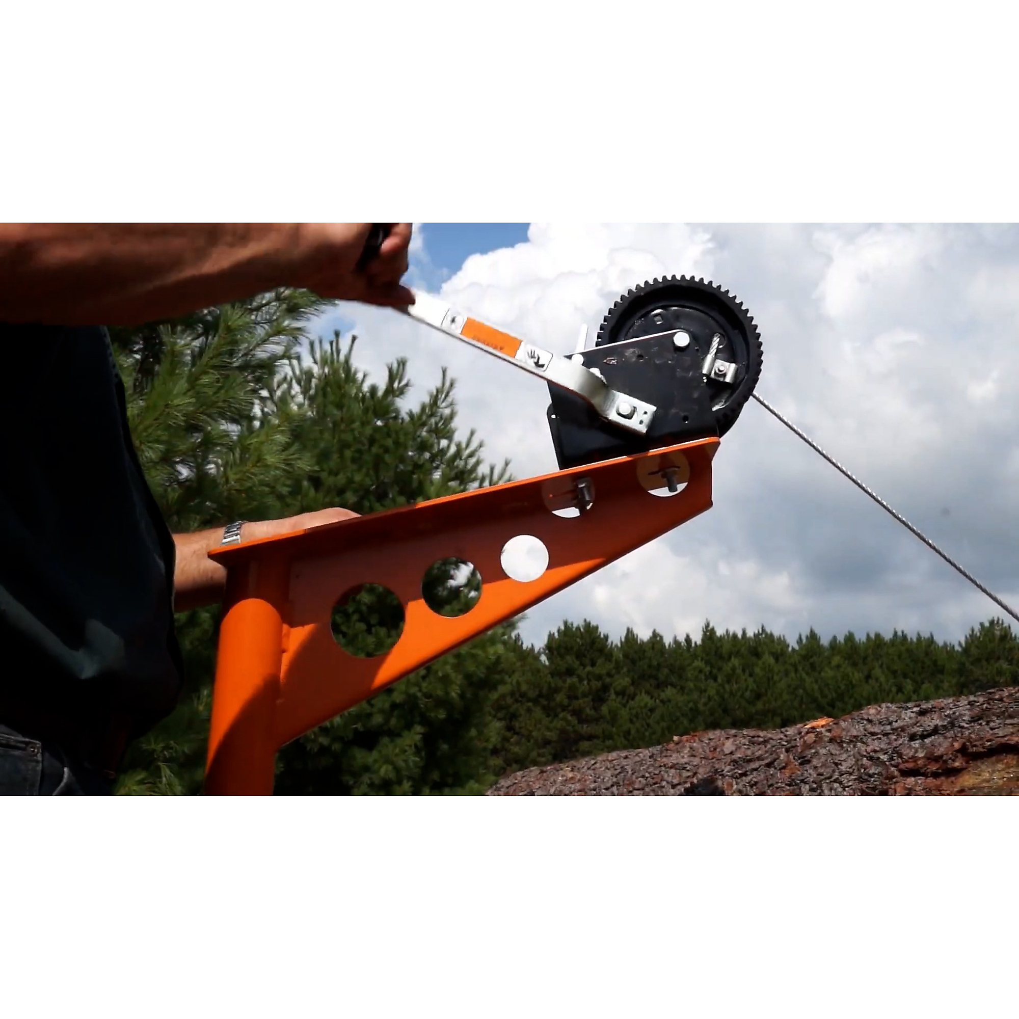 Norwood Sawmills, HD36V2 Loading Winch and Ramps, Model# LOGLOADING-M ...