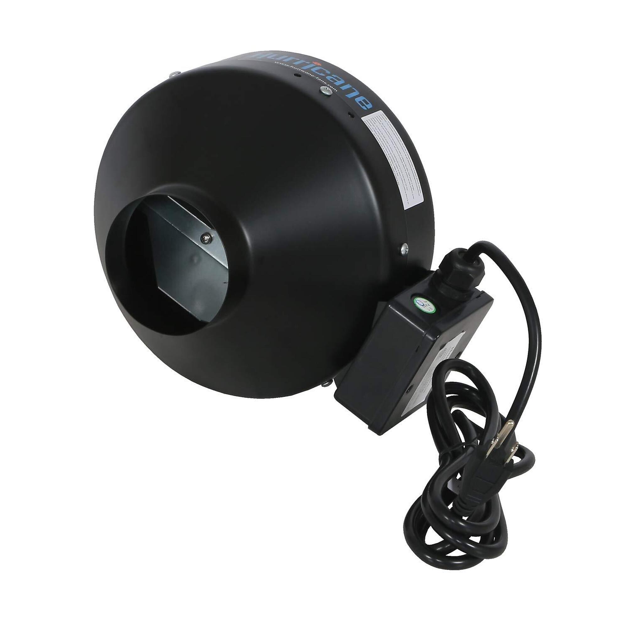 Hurricane Products, Hurricane Inline Fan 4in. 171 CFM, Fan Type ...