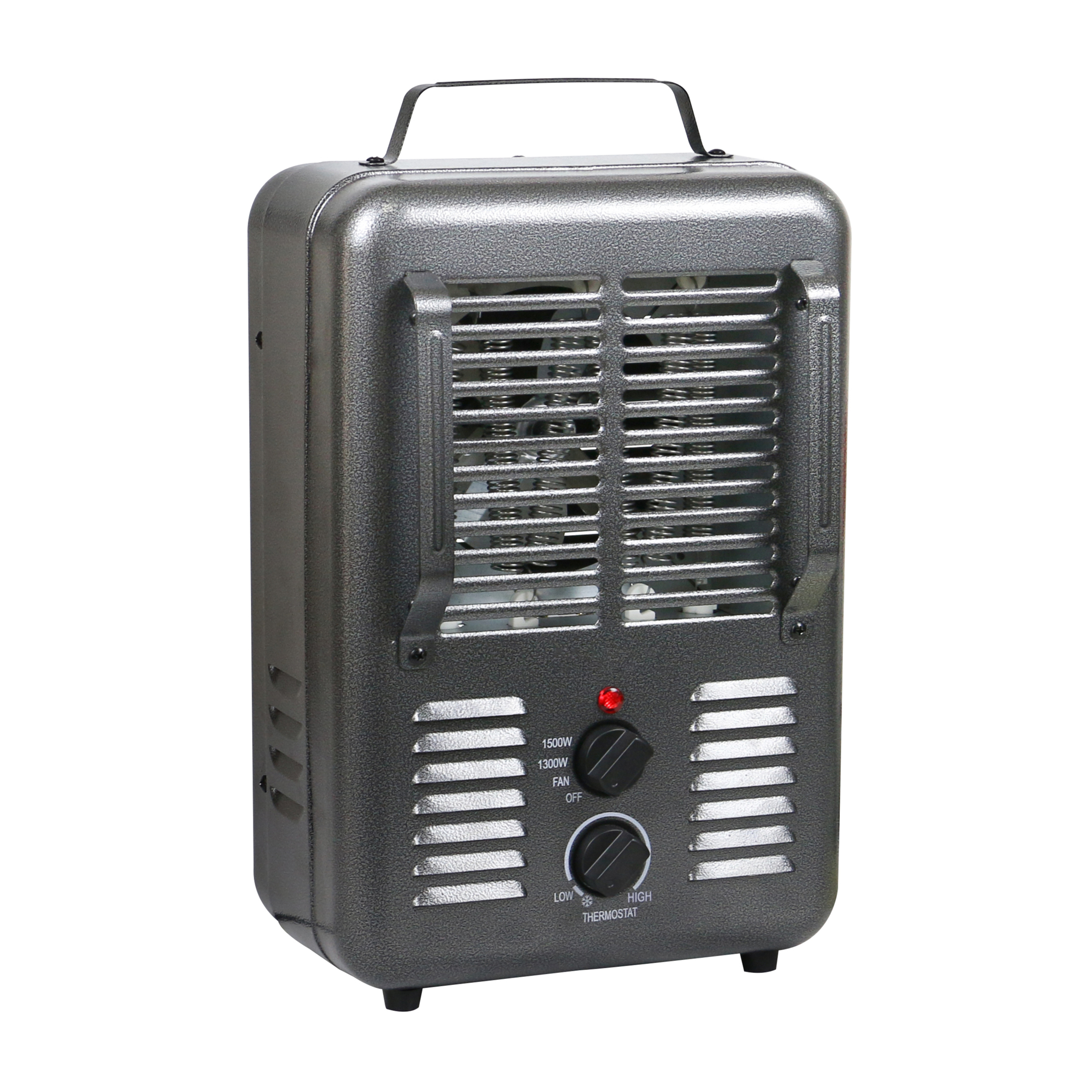 LifeSmart 1500 Watt Milkhouse Utility Heater, Forced Air, 5100 BTU/hour ...