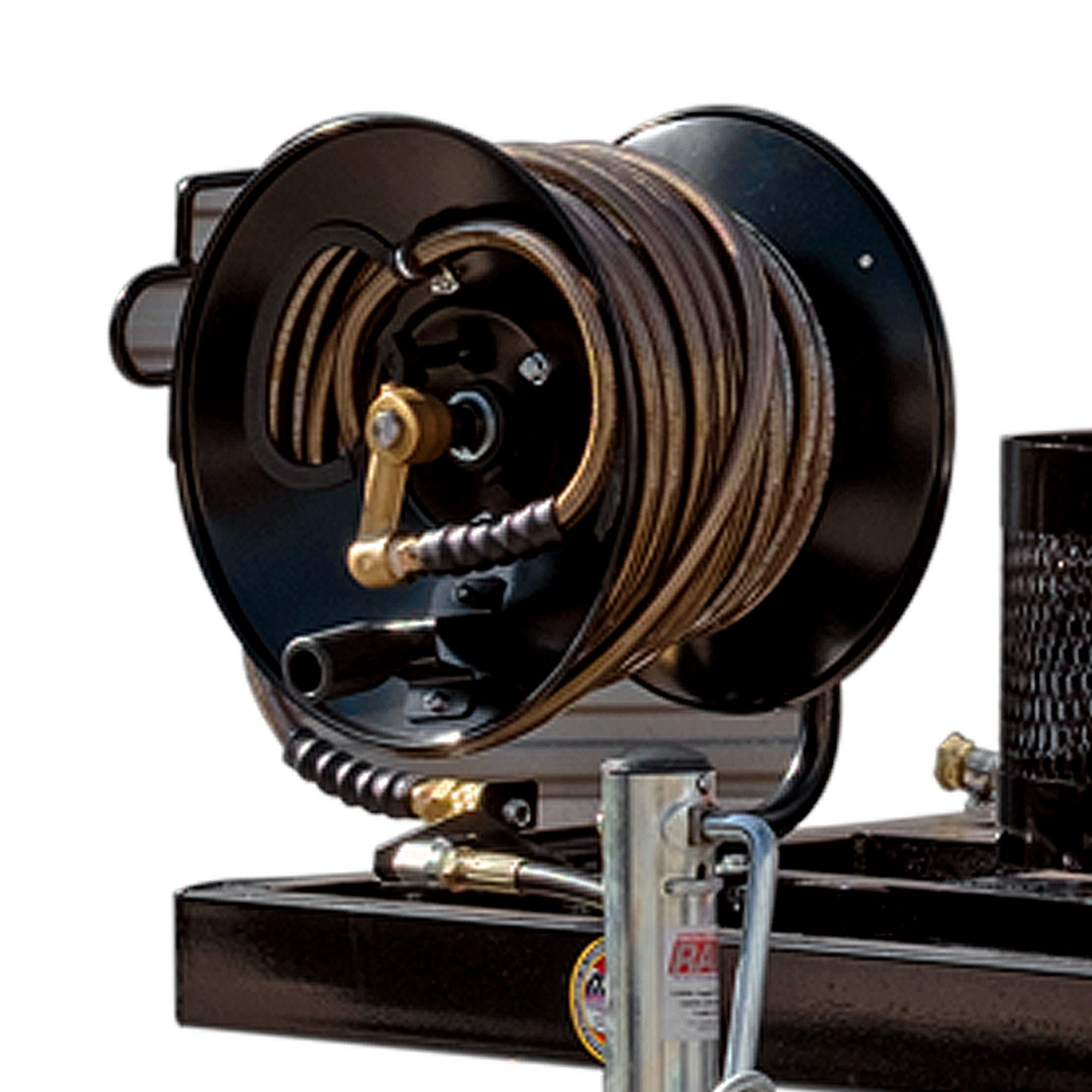 SIMPSON Gas Pressure Washer Trailer, 4200 PSI, 4 GPM, CRX Engine, 150 ...