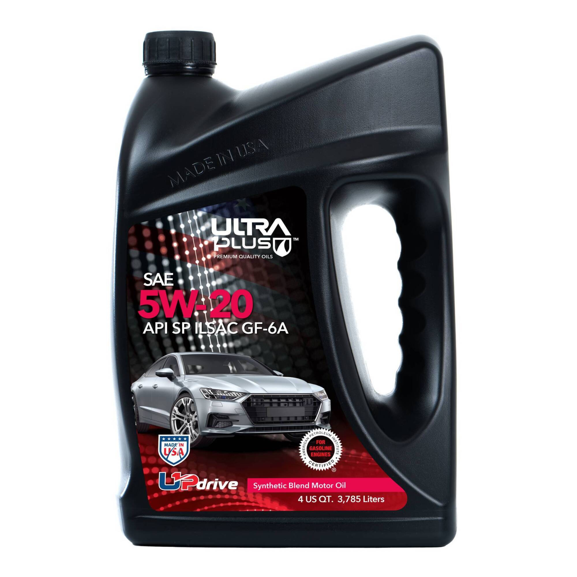 Ultra1Plus Synthetic Blend Motor Oil - 5W-20, 1 Gal., API SP, ILSAC GF ...