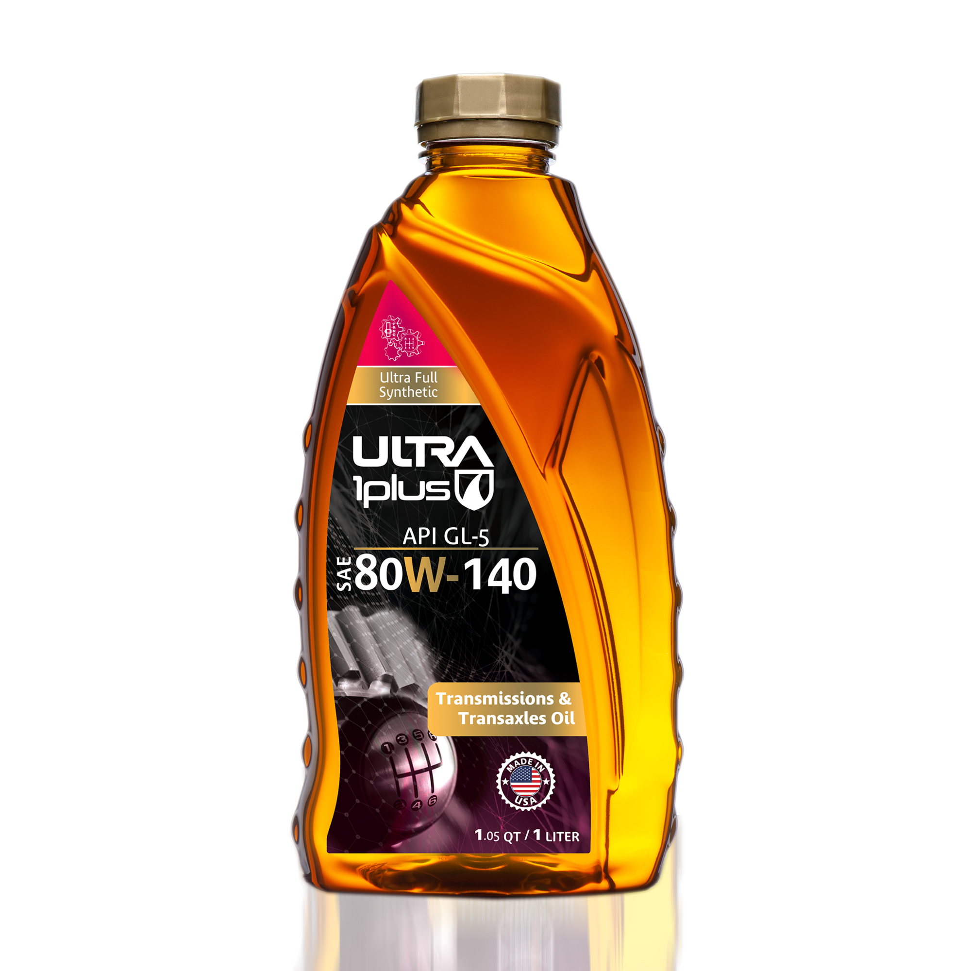 Ultra1Plus, SYNTHETIC GEAR OIL 80W140 GL-5 1-Qt, Included (qty.) 1 oz ...