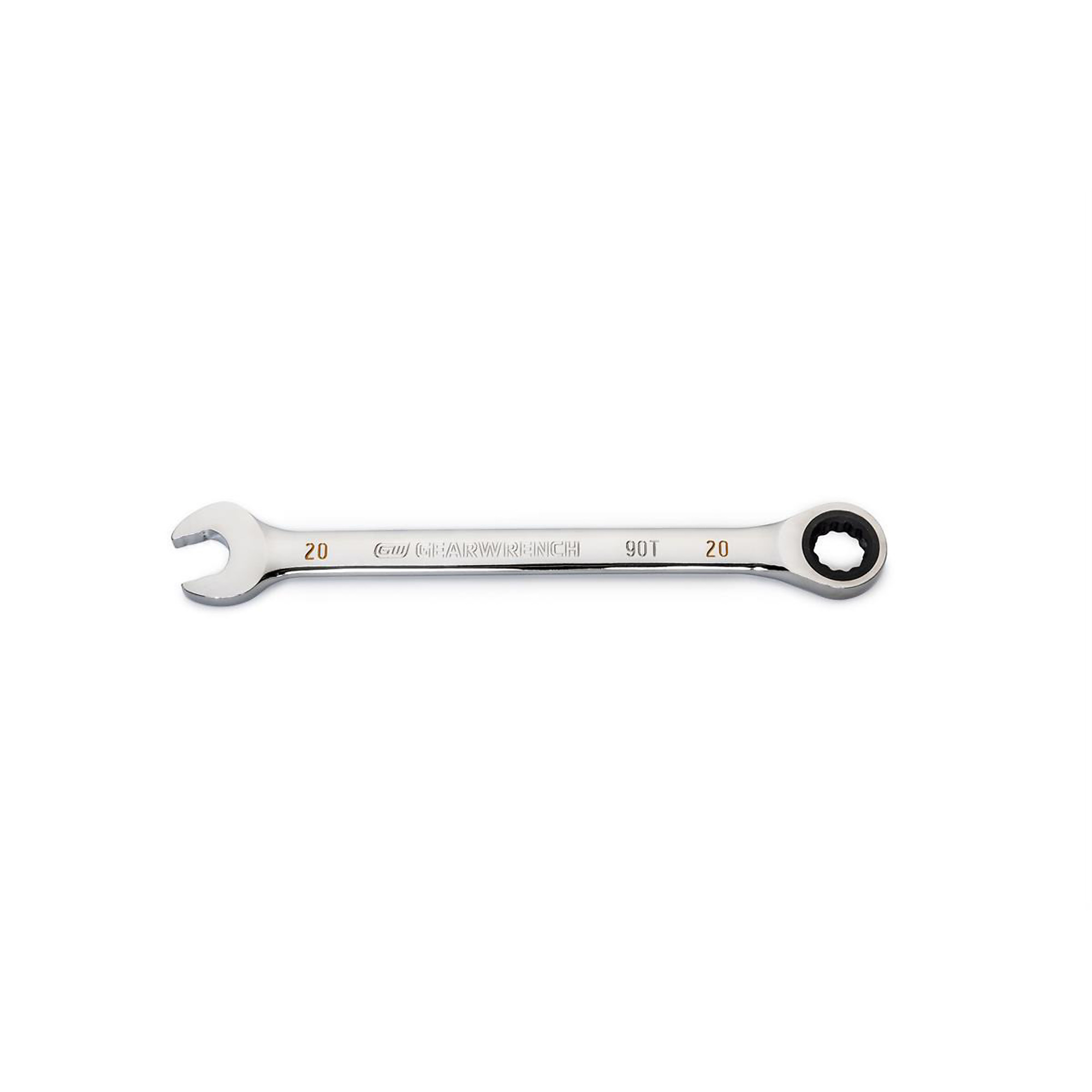 GearWrench, 20MM 90T 12 PT COMBI RATCHET WRENCH, Model# KDT86920 ...
