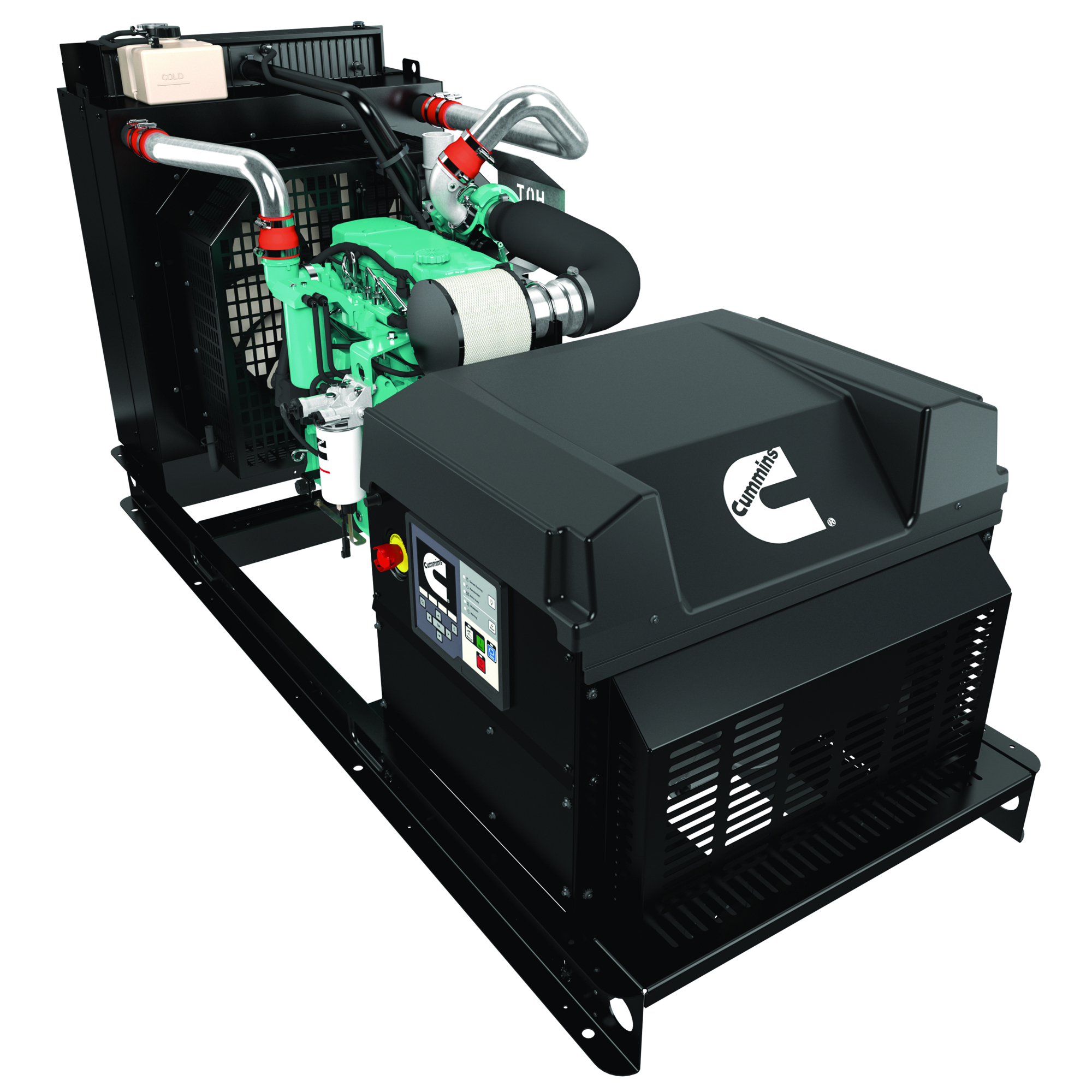 Cummins Power, Agricultural Diesel Standby Generator, 60kW, Model ...