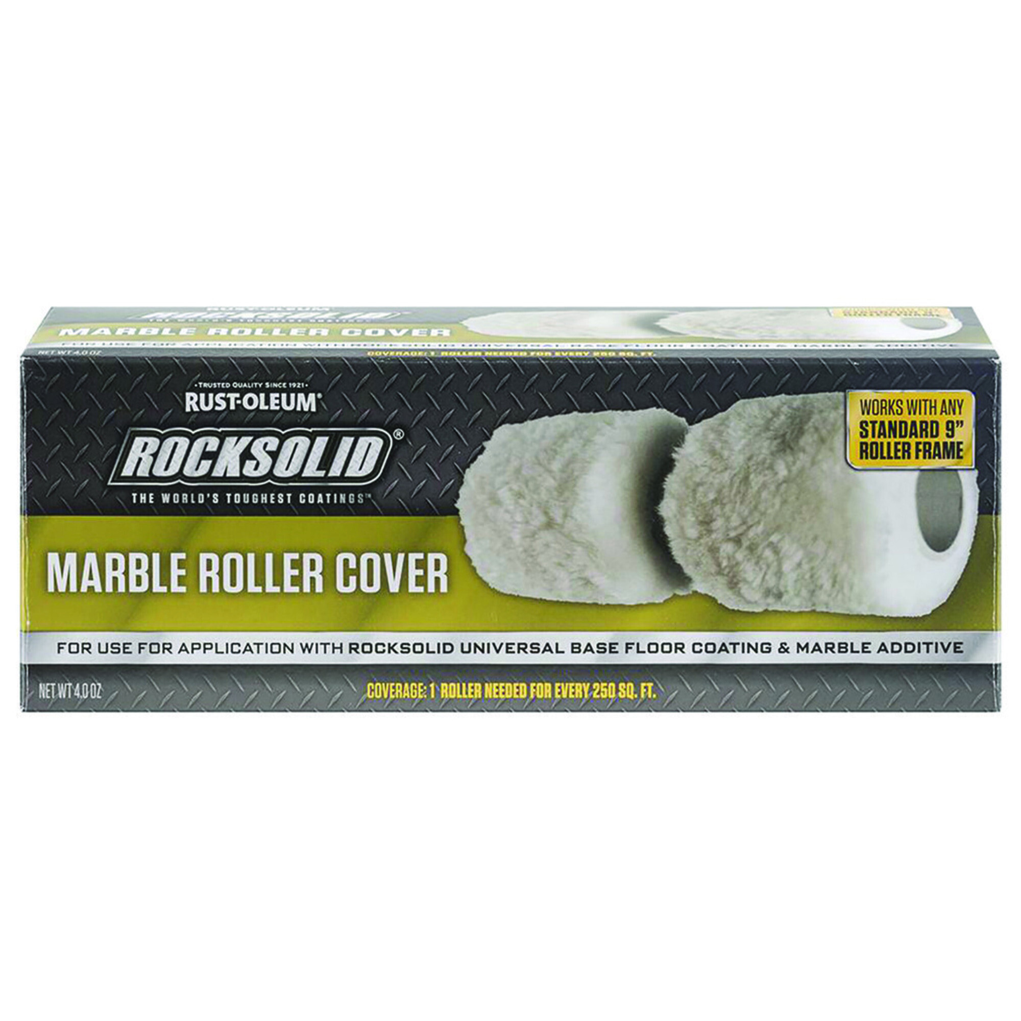 Rust-oleum, RockSolid Marble Roller Cover, 9in., 6 PK, Included (qty ...