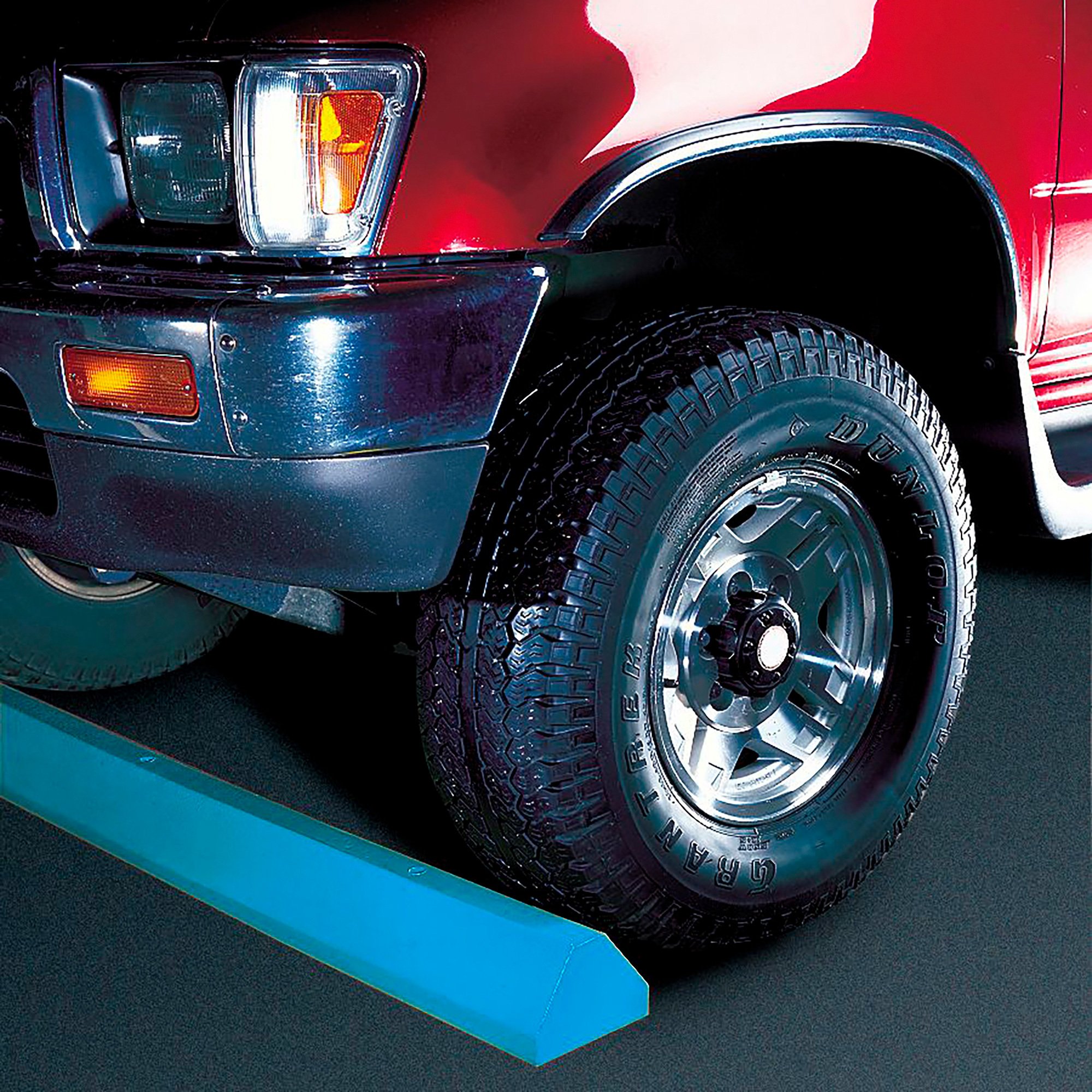 Monster Motion Safety Recycled Plastic Parking Stop – 4Ft.L, Blue ...