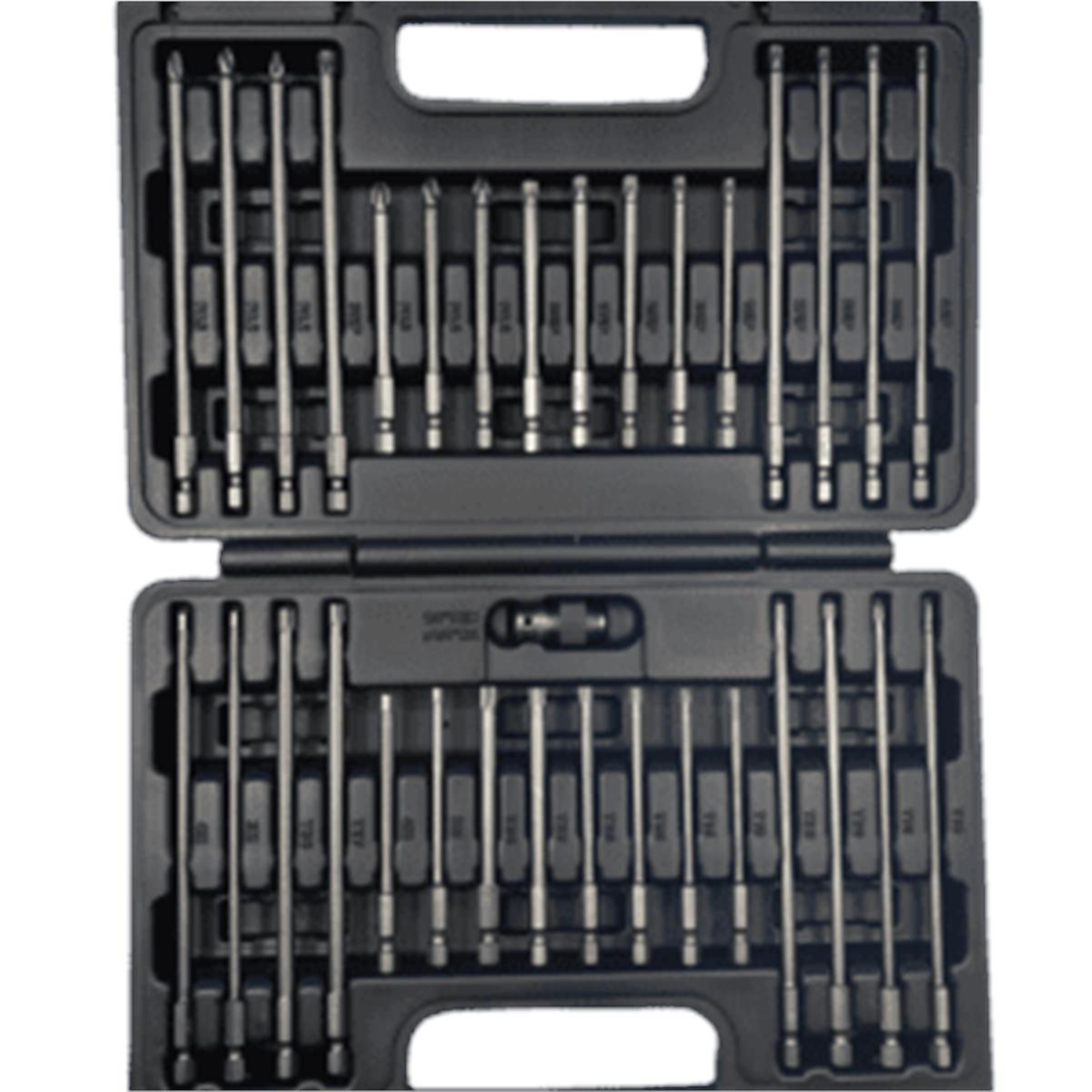 VIM Tools, 33 PC. POWER DRIVE MASTER IMPACT BIT SET, Included (qty.) 1 Model# VIMPDMS100 ...