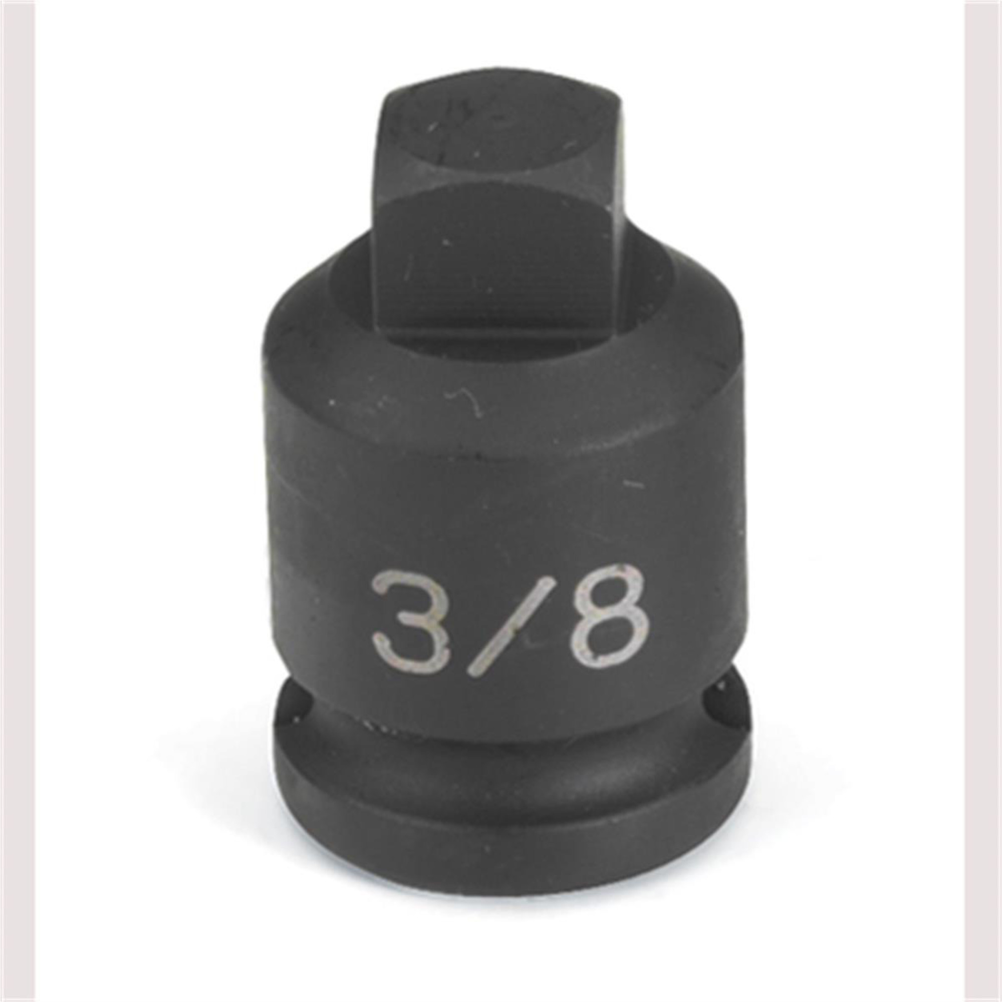 Grey Pneumatic Impact Pipe Plug Socket - 3/8in. Drive, 4-Point Square ...