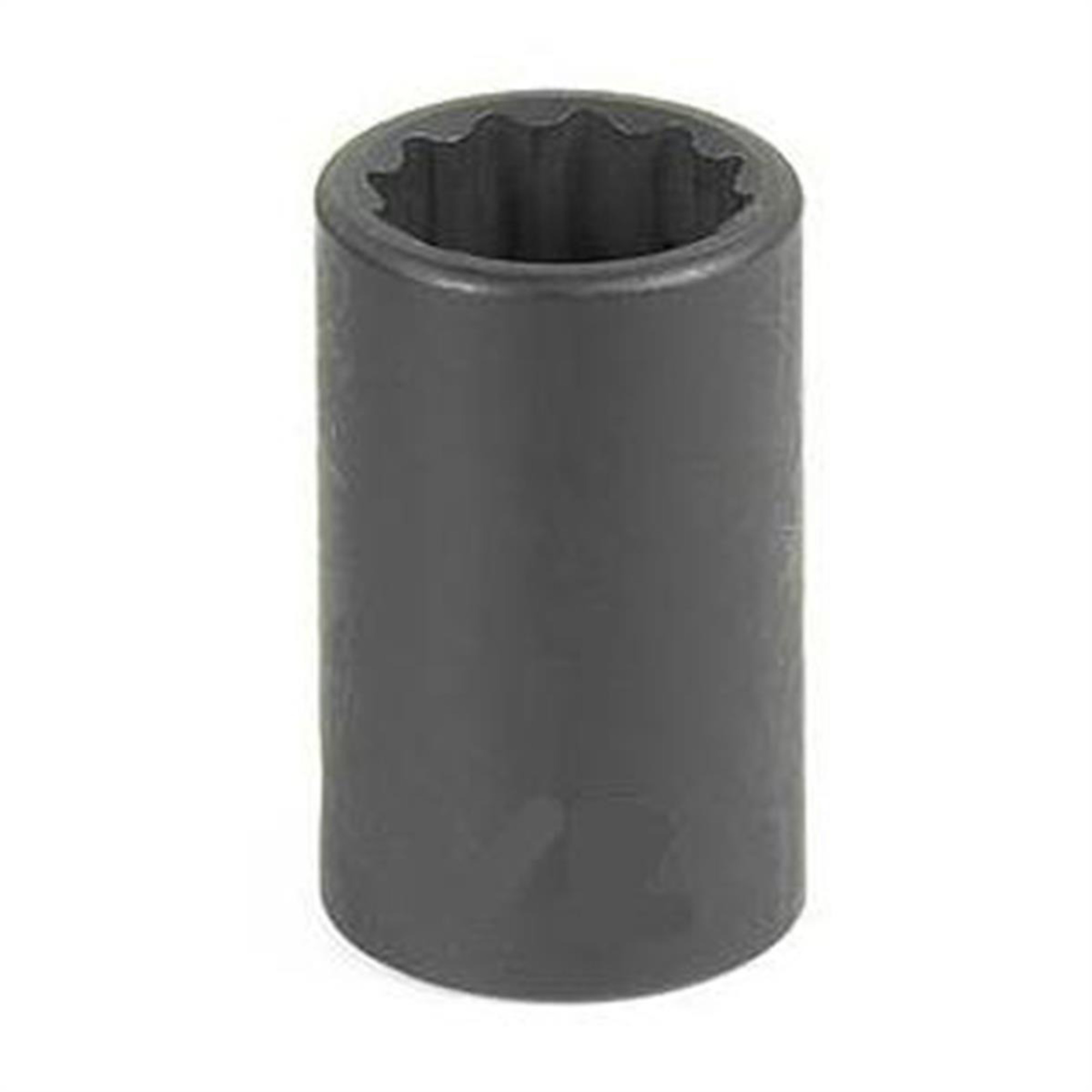 Grey Pneumatic 11mm 12-Point Impact Socket - 3/8in. Drive, Black, Model ...