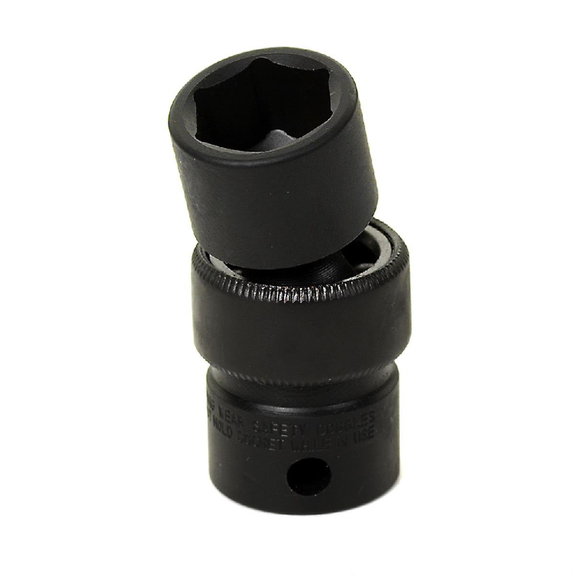 Grey Pneumatic Impact Universal Socket - 1/2in. Drive, 3/8in. Deep, 6 ...