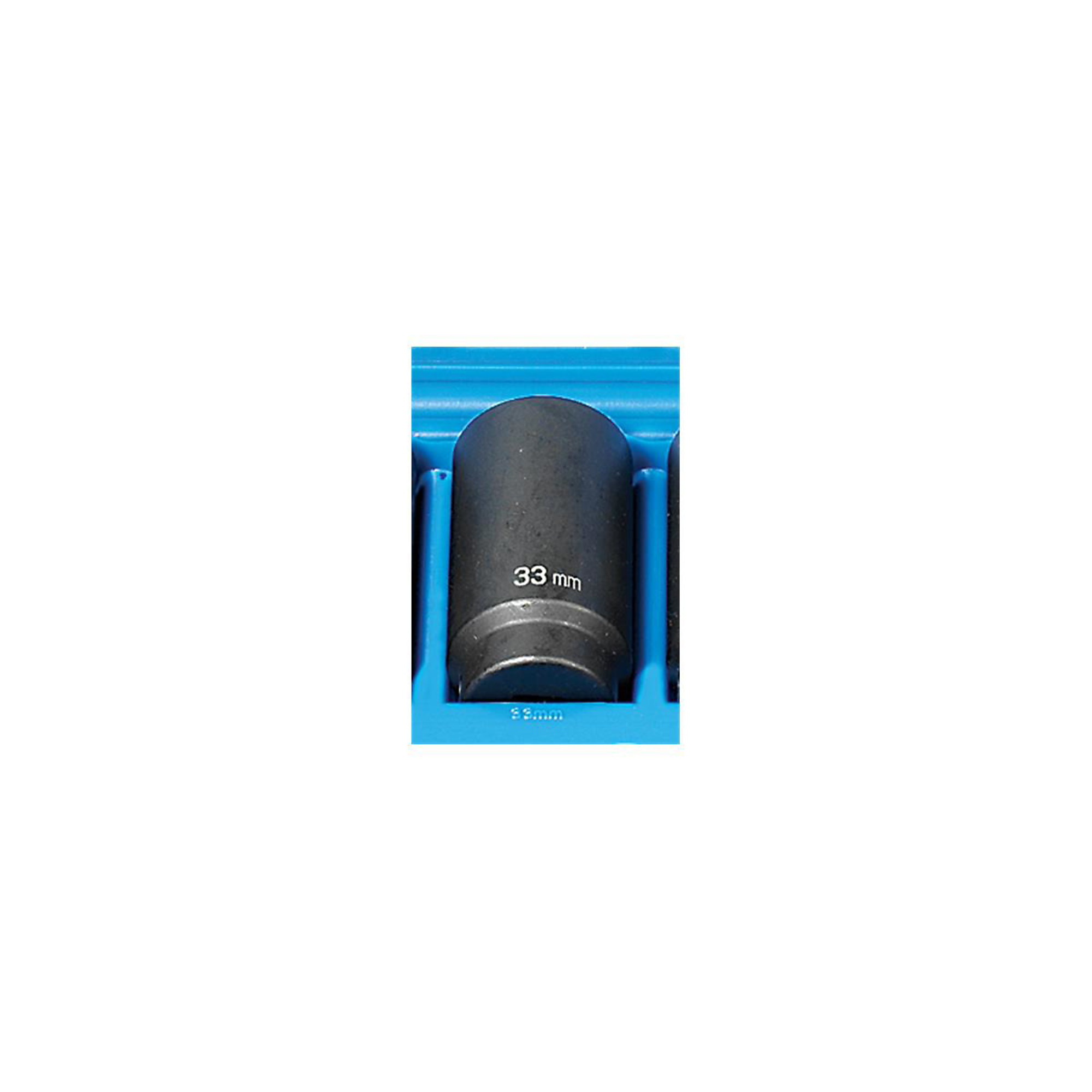 Grey Pneumatic 33mm Impact Socket - 1/2in. Drive, 12-Point, Deep, Model ...