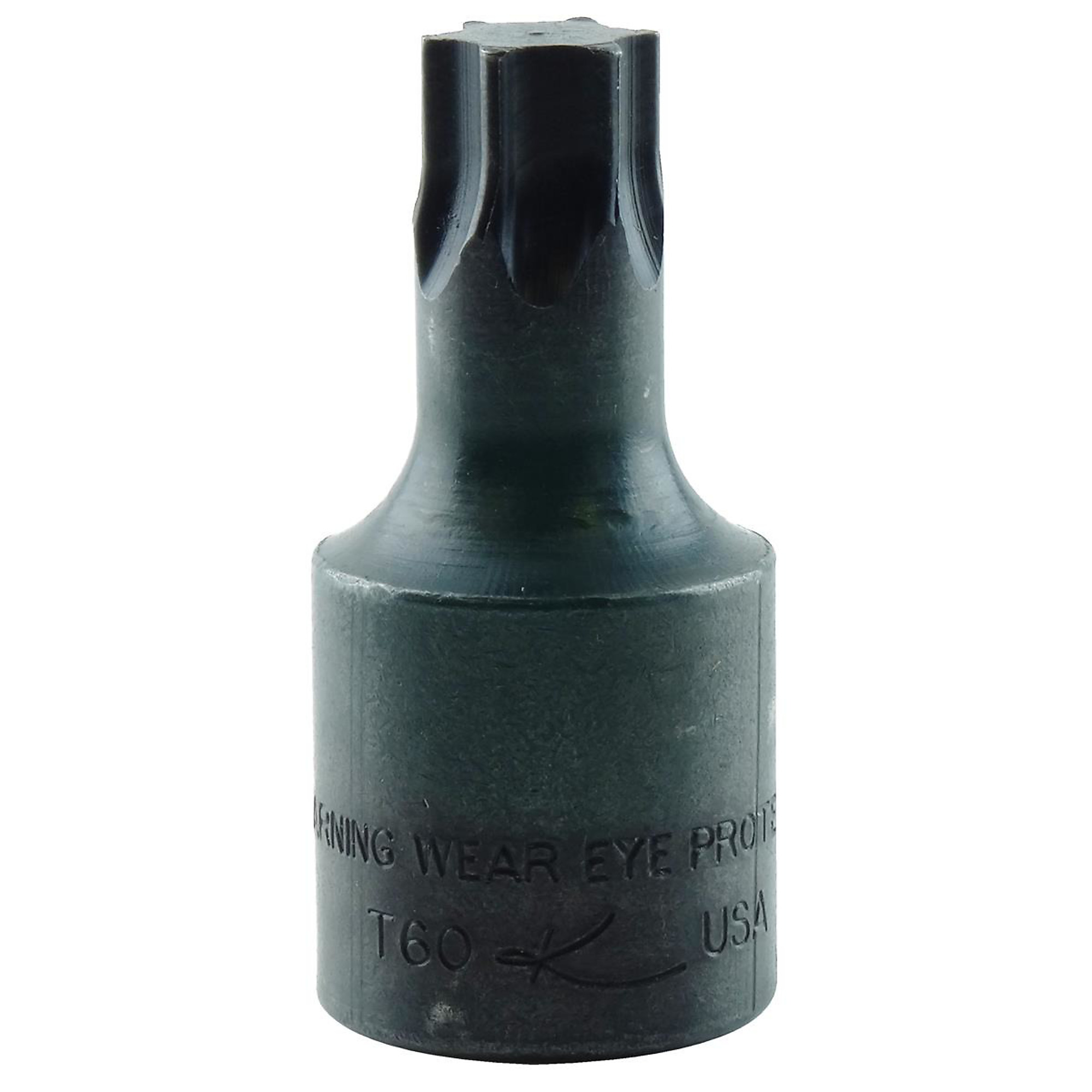 K Tool International T60 Internal Torx Bit Socket - 1/2in. Drive, Satin ...