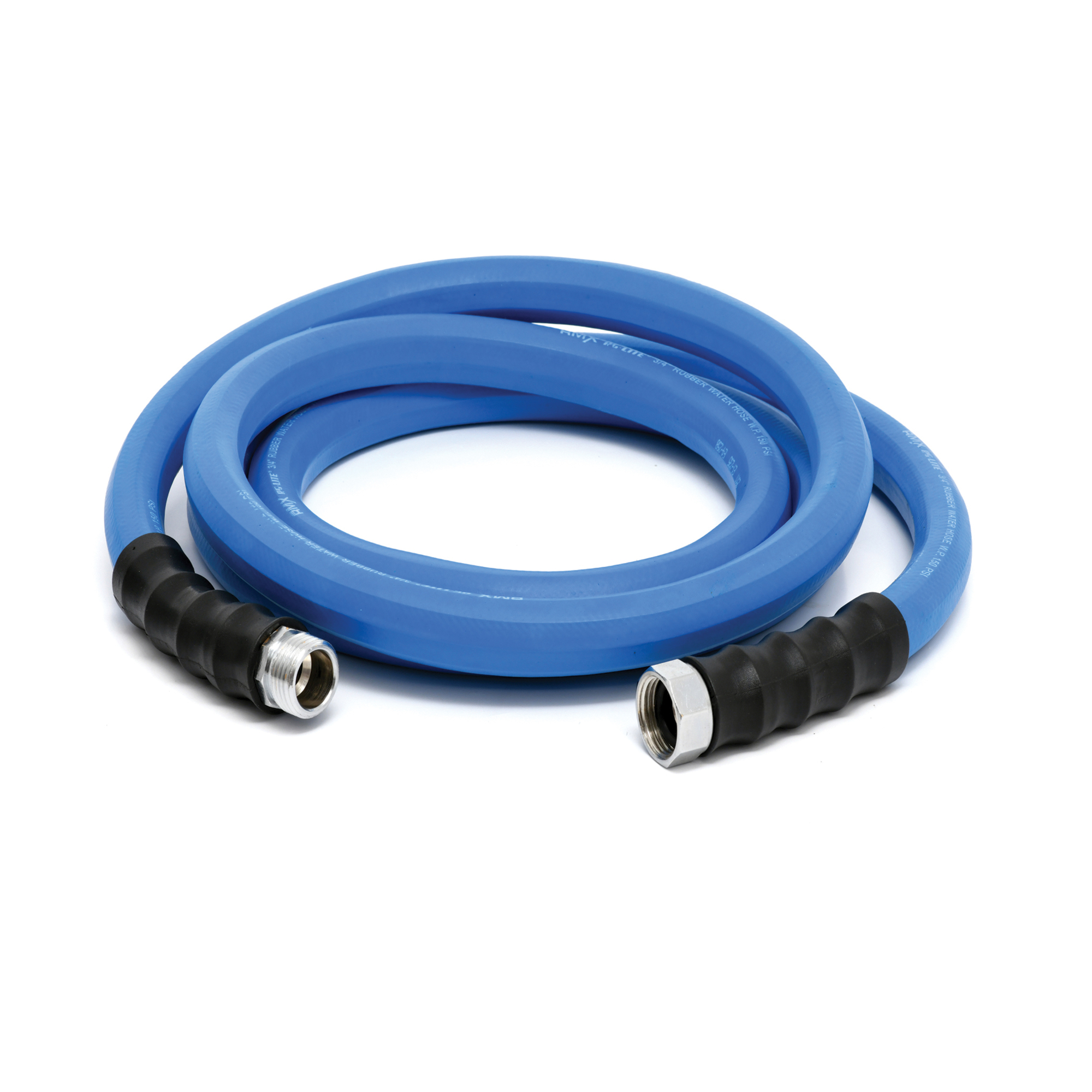 Aglite Rubber Water Hose, 3/4in. x 10ft., 500 PSI Max., Portable, Model ...