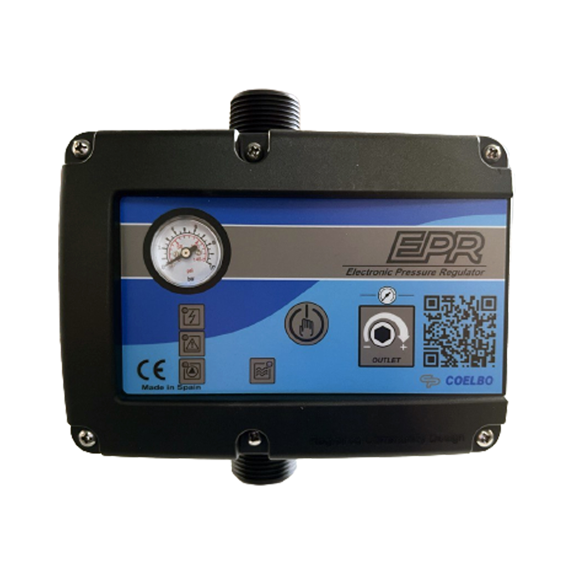 Coelbo, Auto Pump Controller Adjustable output pressure, Model# EPR 1 ...