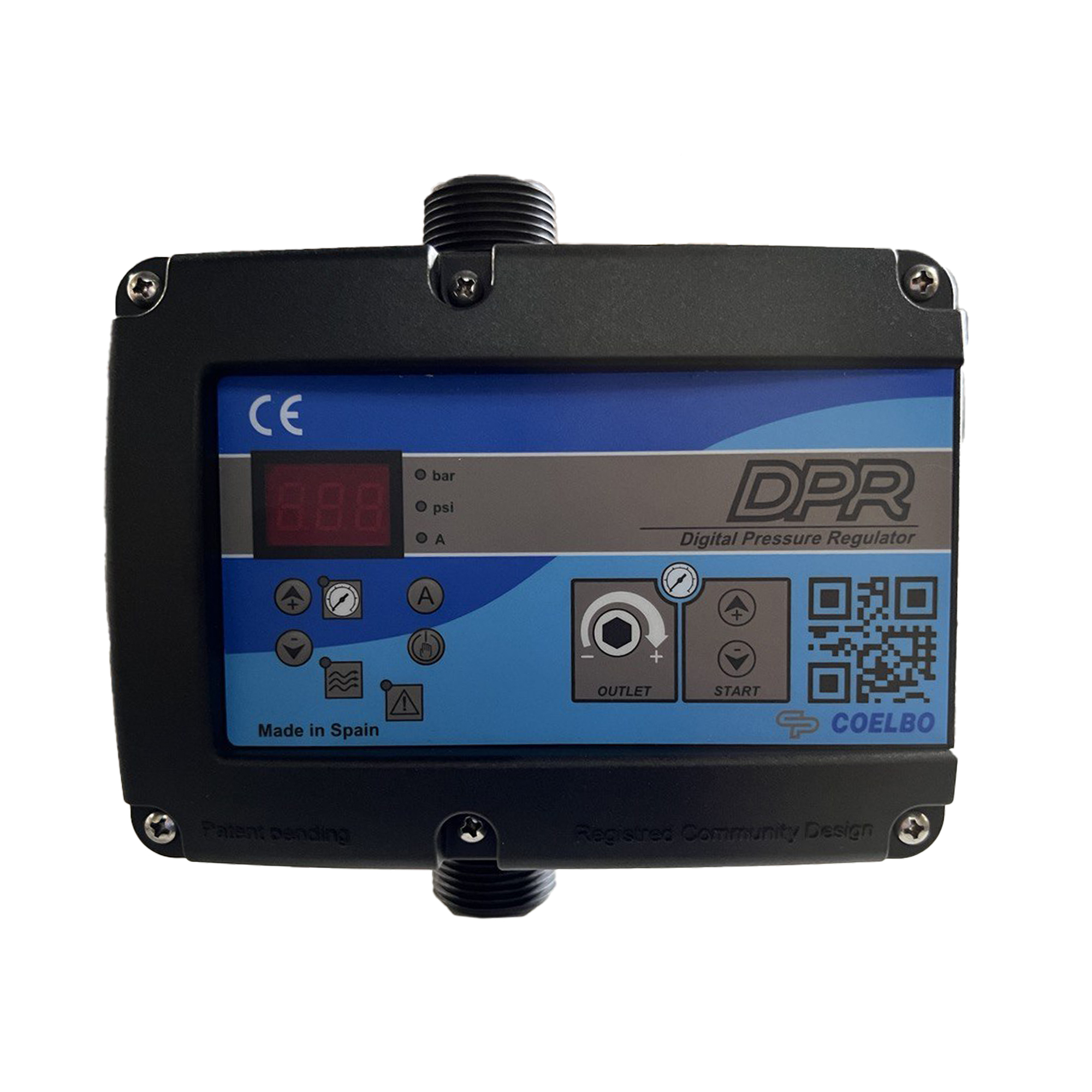 Coelbo, Auto Pump Controller Adjustable output pressure, Model# DPR 1\" 1/4 NPT 110/230V 50/60 ...