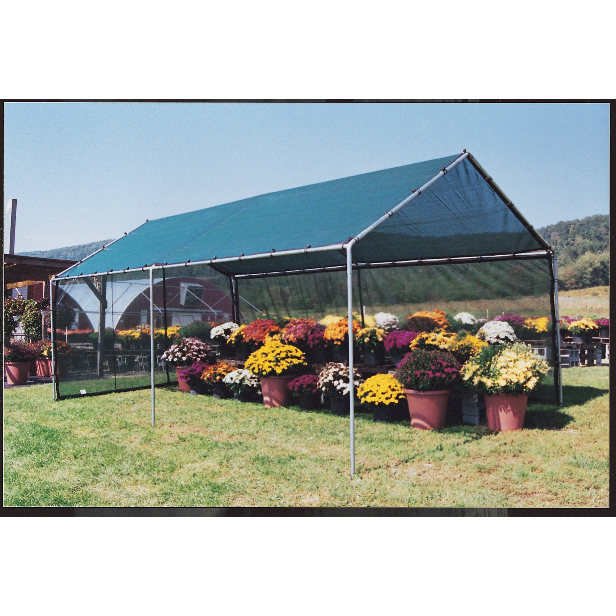 12ft. x 20ft. Forest Green Shade Netting | Northern Tool