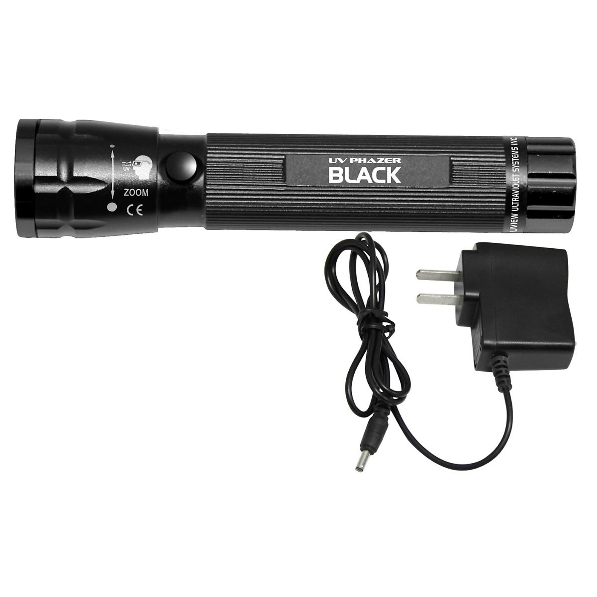 UVIEW, PHAZER BLACK (RECHARGEABLE) TRUE UV LIGHT, Pieces (qty.) 1 Model ...