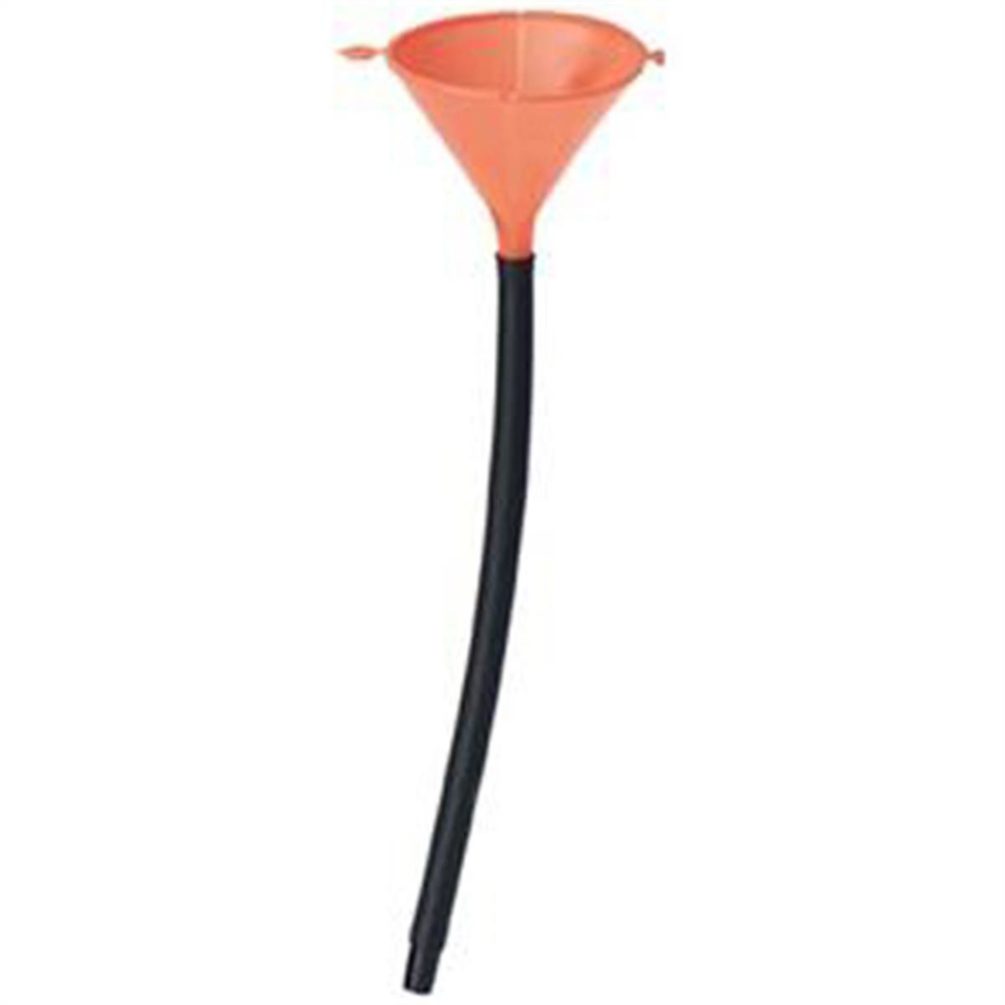 Plews Edelmann, FUNNEL 4-1/2in. DIA. 1/2 PT 13in. FLEX HOSE SPOUT ...