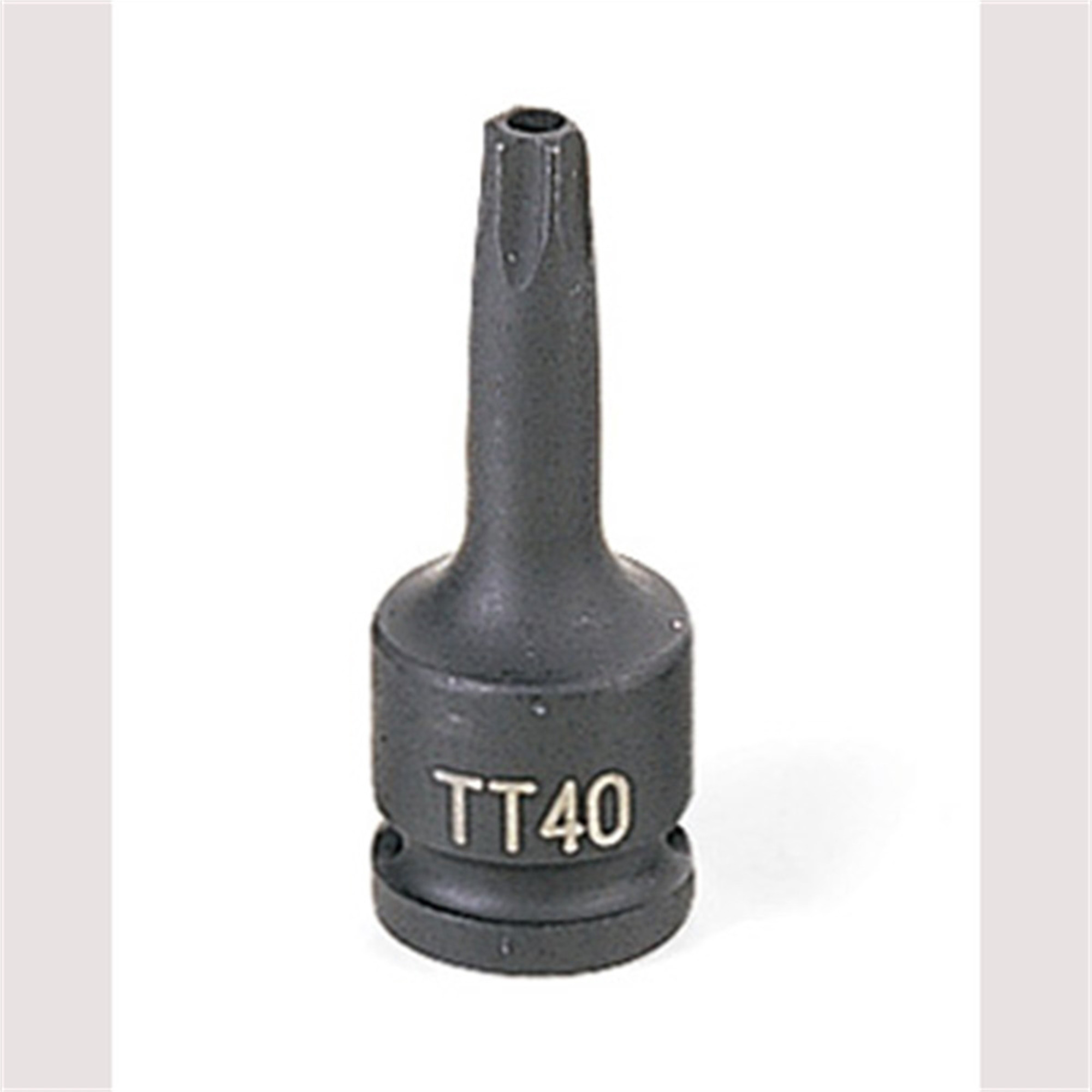 Grey Pneumatic Impact Socket - T40, 3/8in. Drive, Chrome-Molybdenum ...