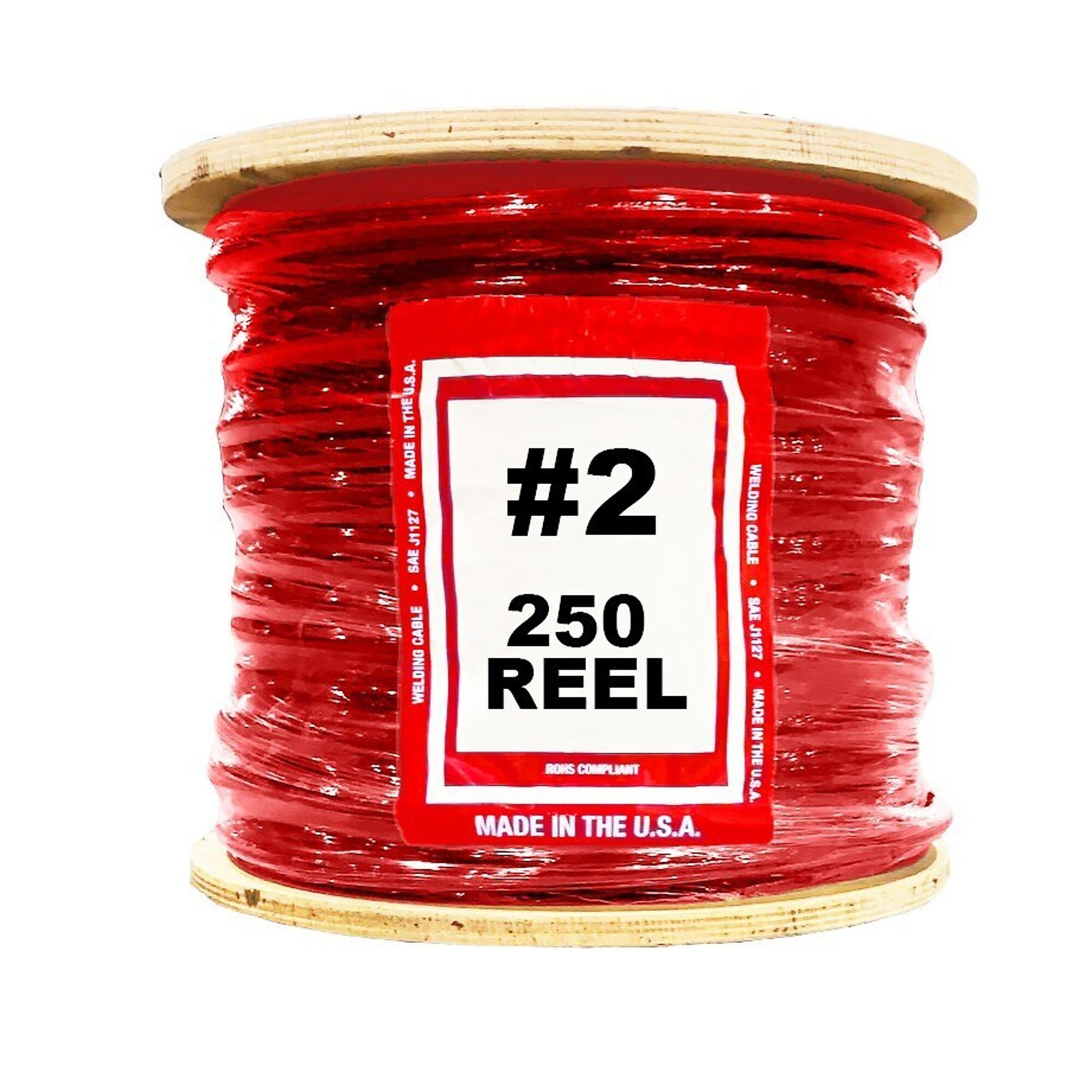 XTRweld Select Welding Cable - #2 AWG, 250ft., 200 Amps, 1 Reel, Model ...