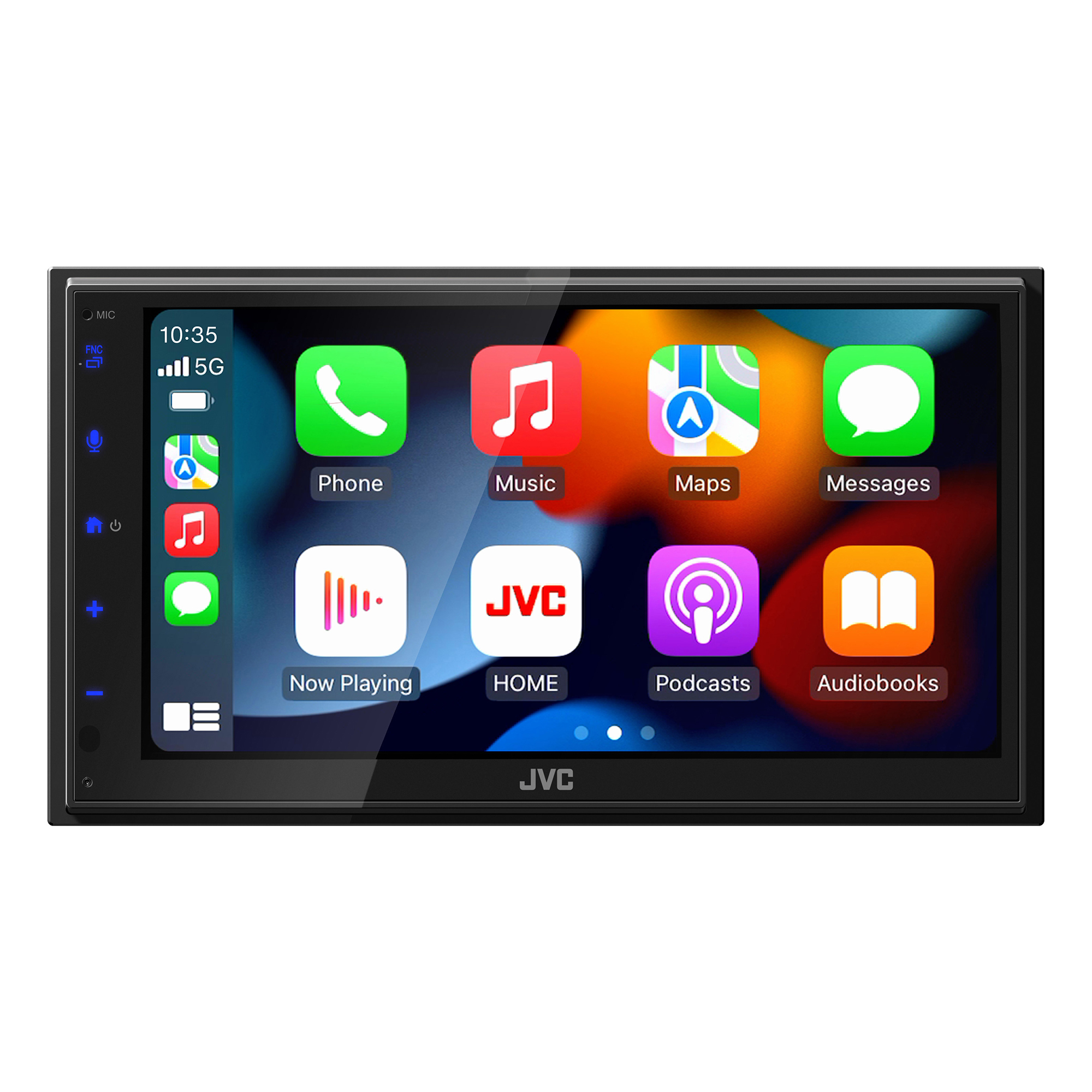 JVC, In-Dash Short Chassis Digital Receiver, Model# KW-M590BT ...