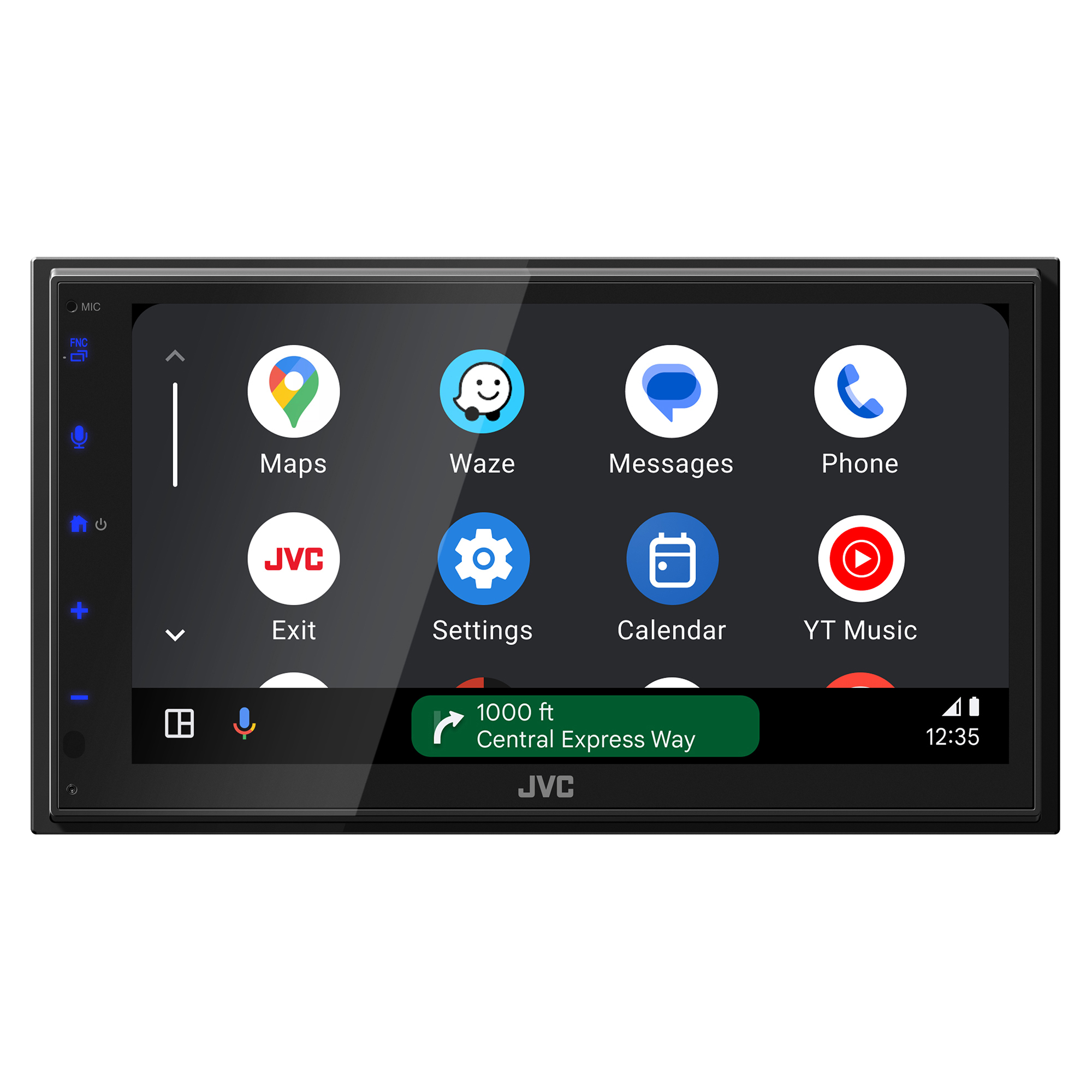 JVC, In-Dash Digital Receiver with WSVGA Touch Screen, Model# KW-M595BT ...