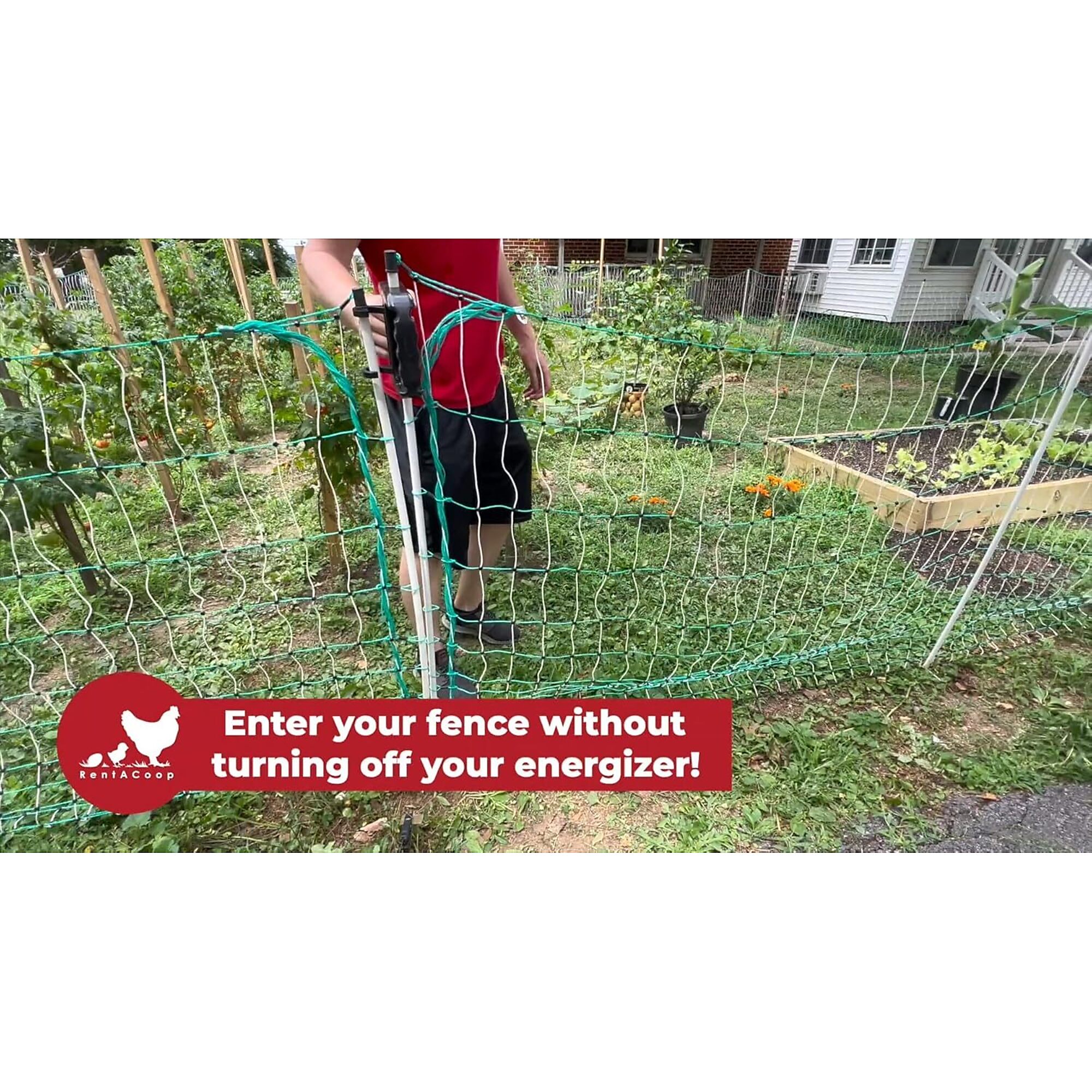 RentACoop, Gate Handle Kit for Electric and Non-Electric Fencing, Model ...