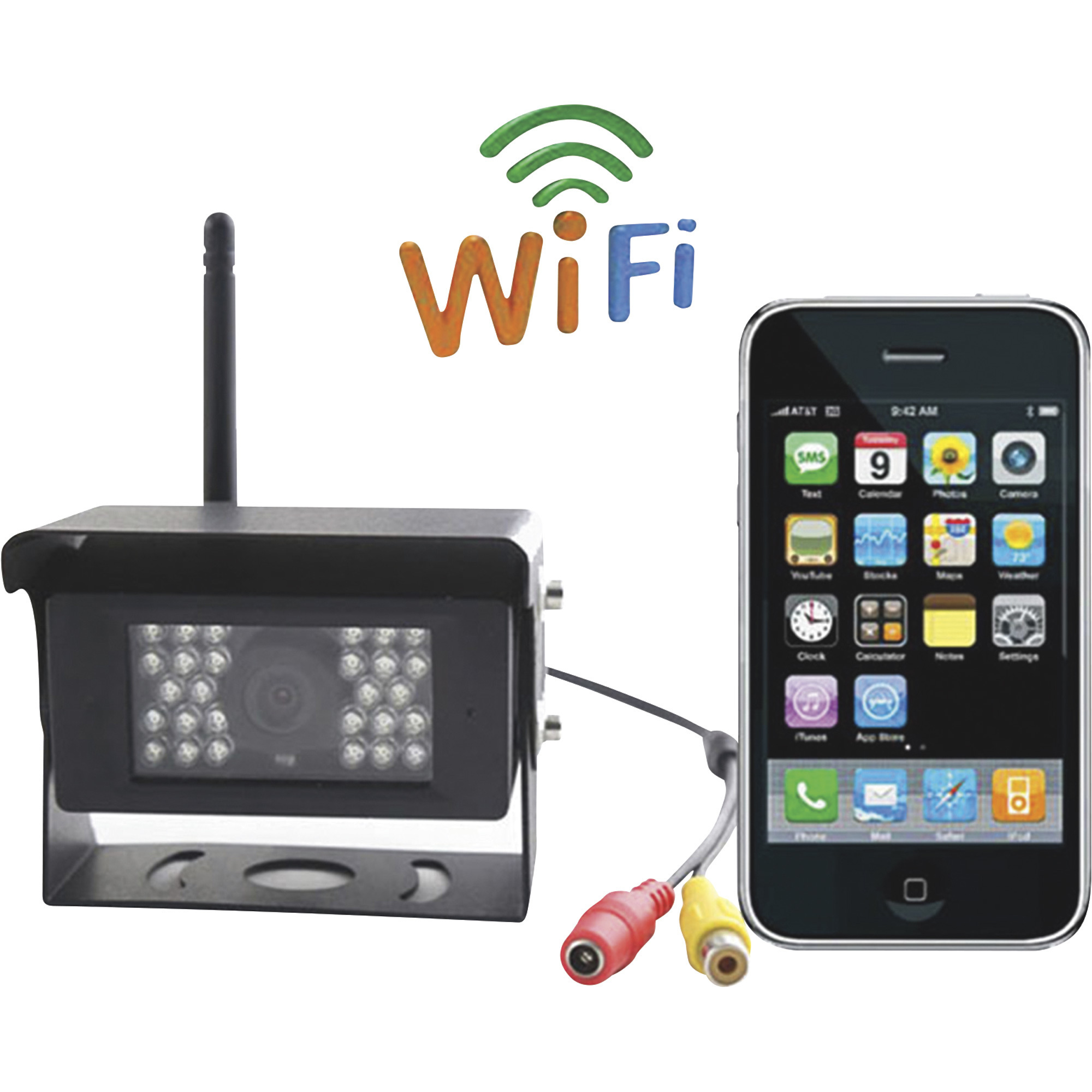 Top Dawg Heavy-Duty IP68 Wi-Fi Backup Camera — 1 Camera, Model ...