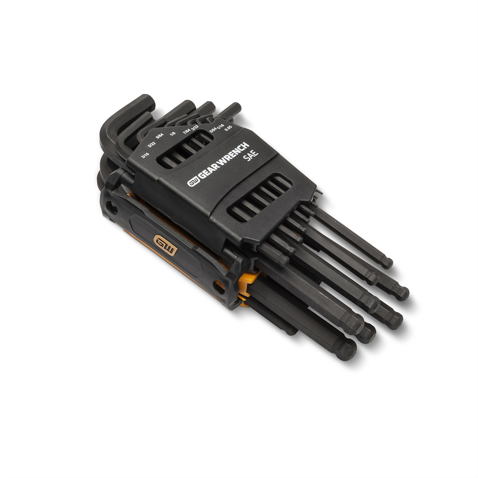 GearWrench, 26PC SAE/METRIC BALL END HEX KEY SET, Model# KDT83505 ...