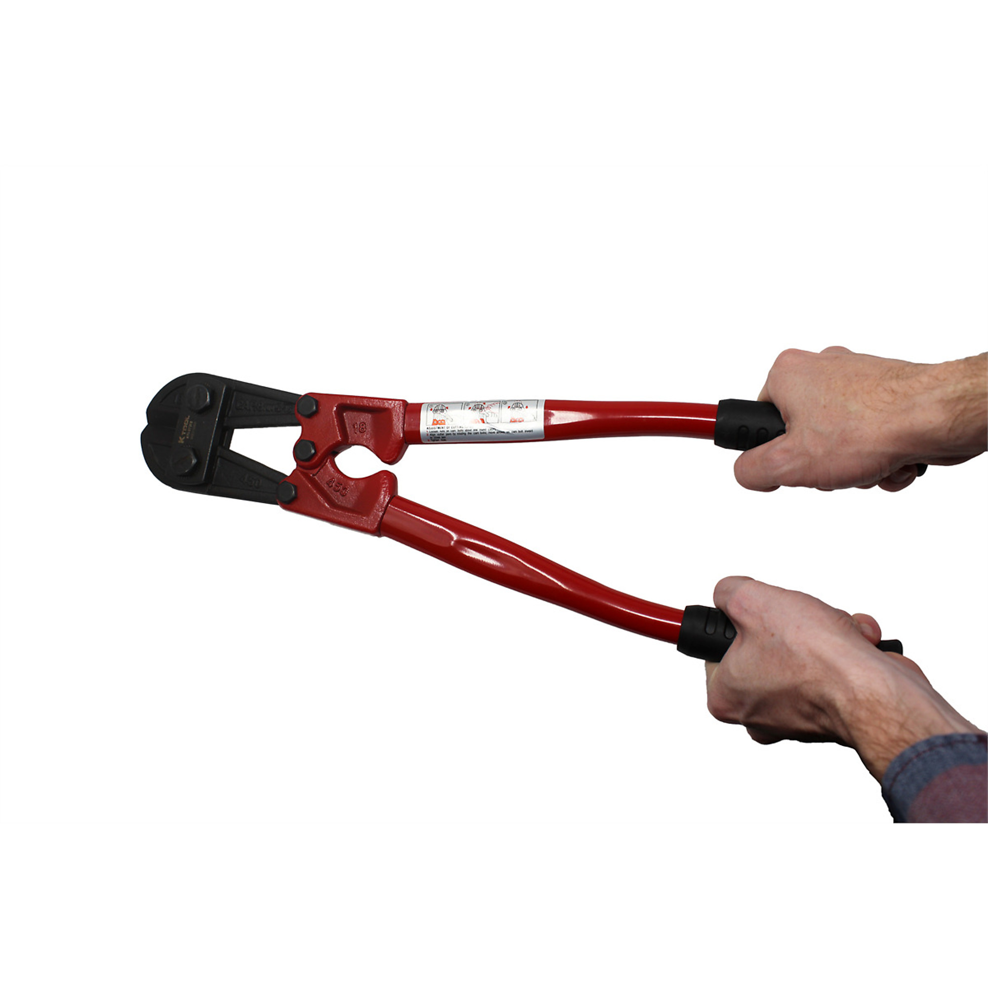 K Tool International, 18 CLIPPER CUT BOLT CUTTERS, Blade Size 1 in ...
