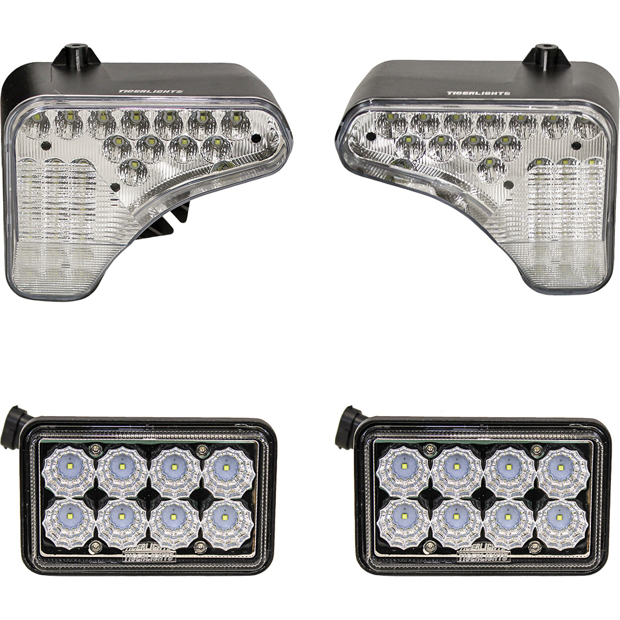 Tiger Lights, Bobcat M Skid Steer LED Light Kit (Newer Models), Light ...