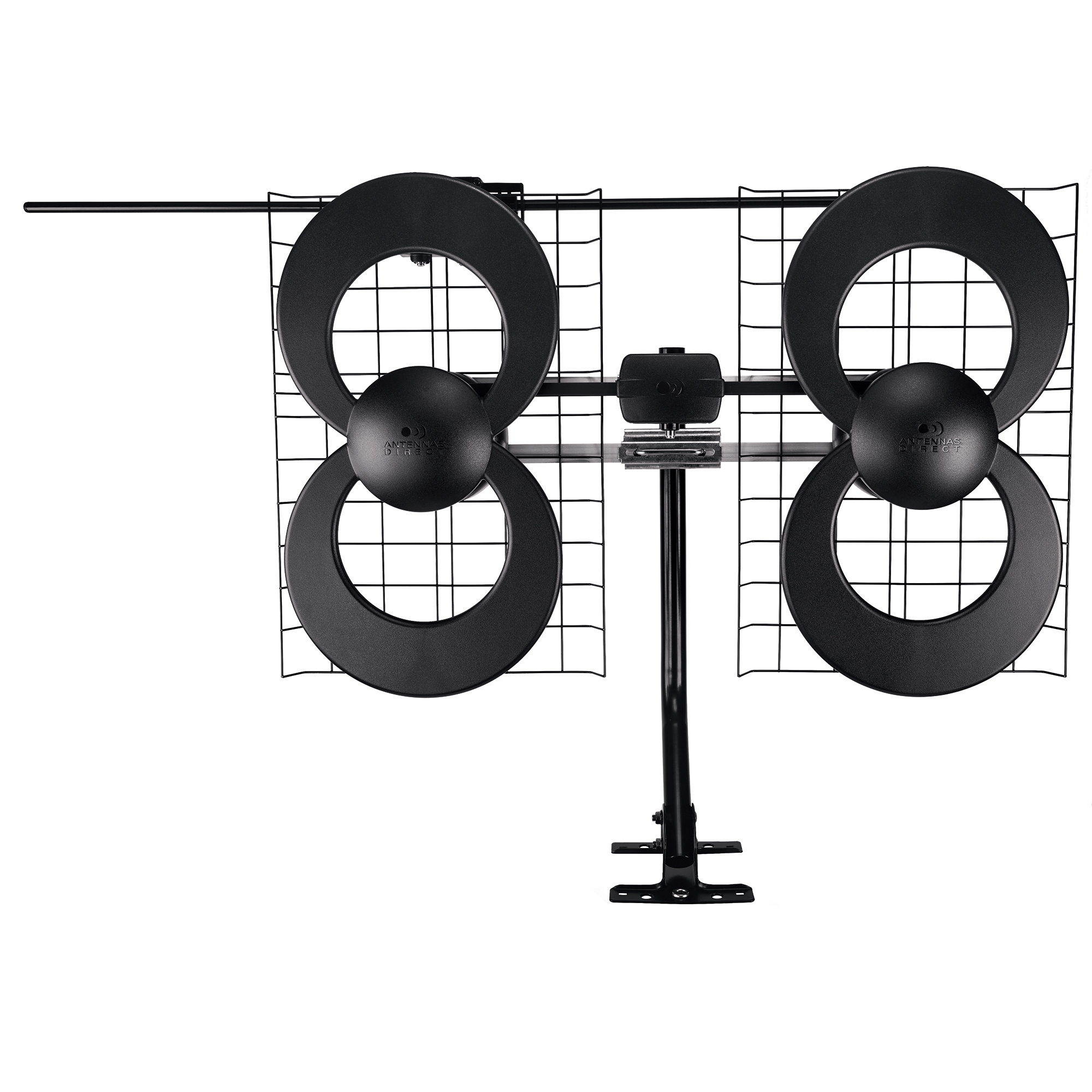 Antennas Direct, ClearStream 4V 70+ Mile Indoor Outdoor TV Antenna ...