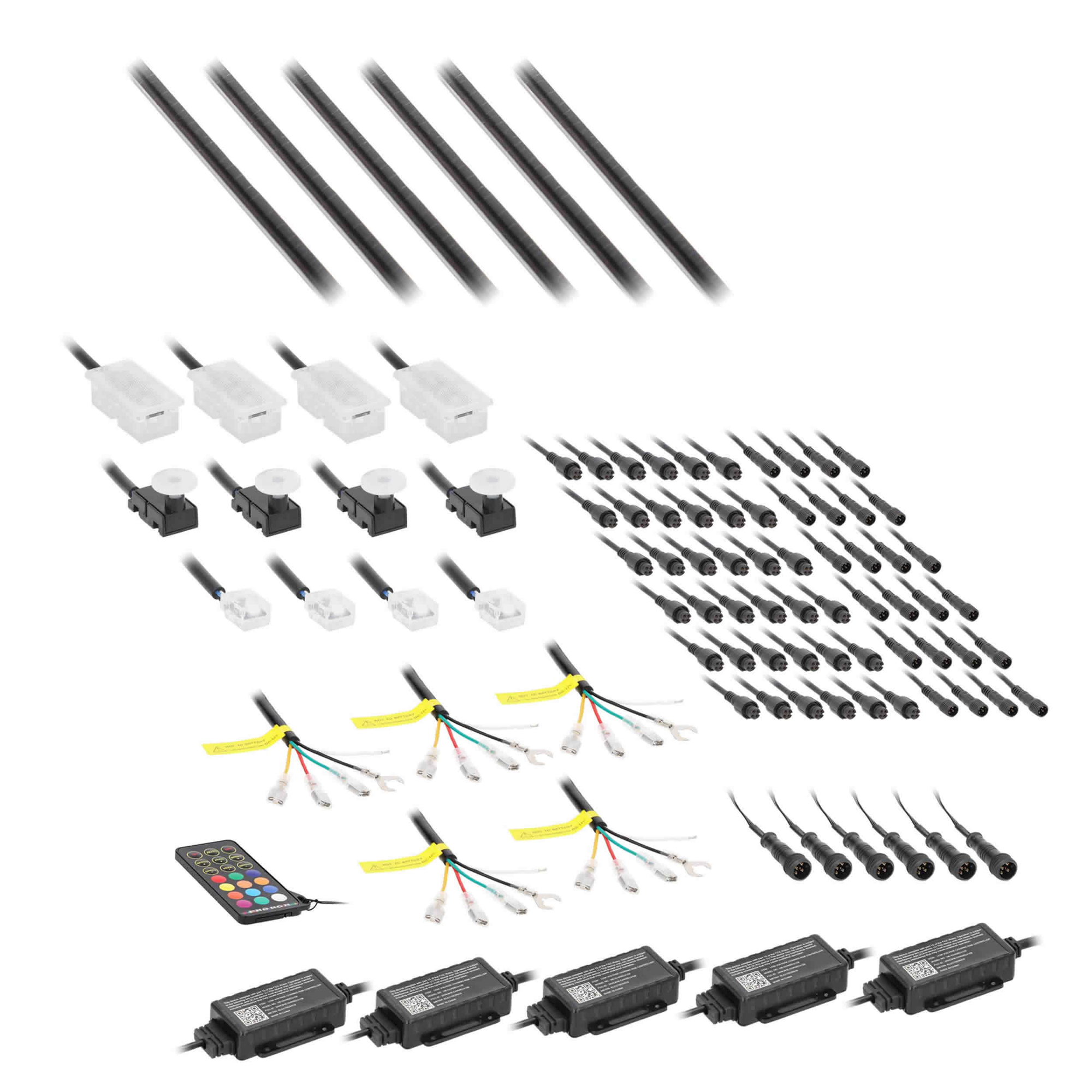 Heise, Chasing Lights Series Ambient Lighting Kit, Light Type LED, Lens ...