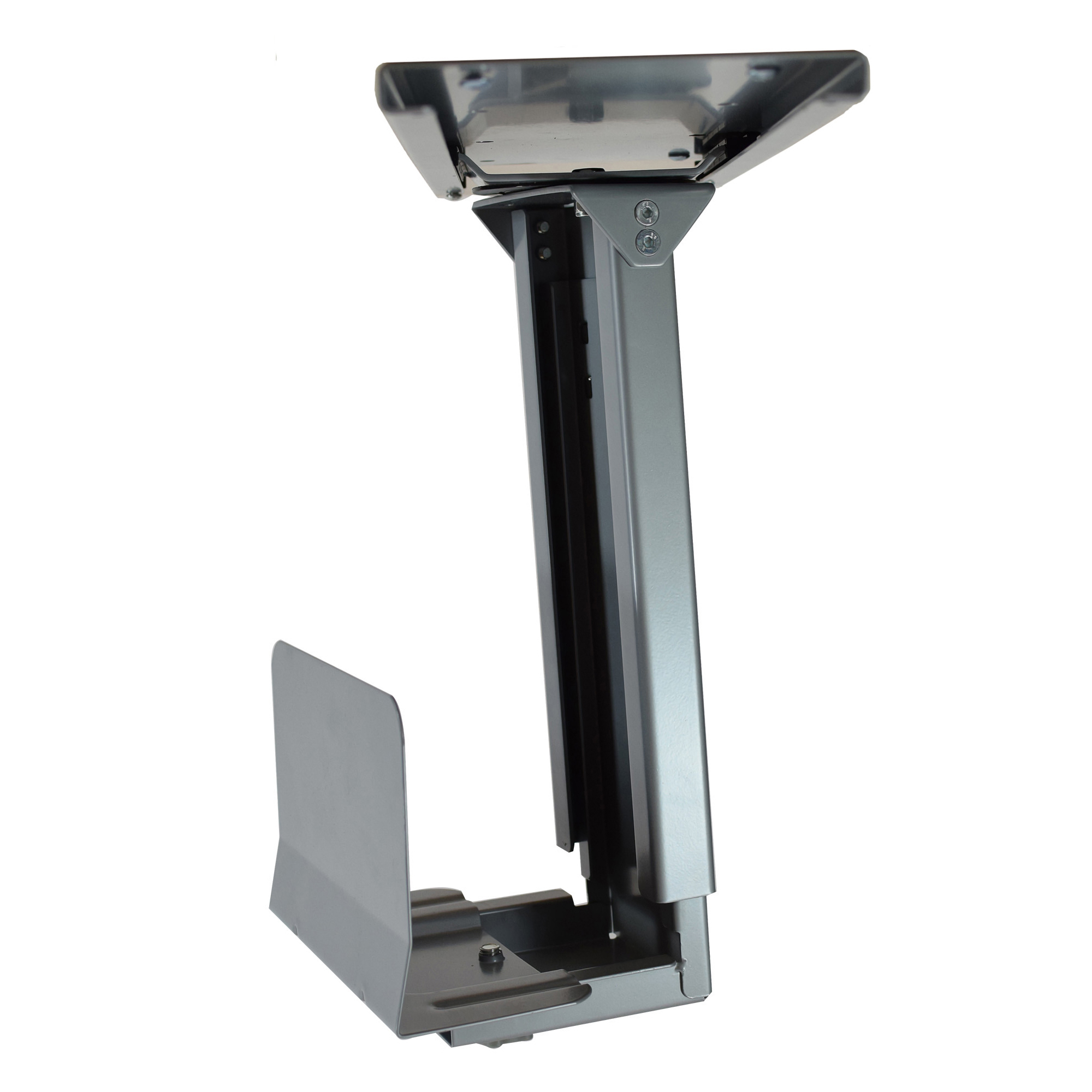 Uncaged Ergonomics, Under-Desk Steel CPU Holder, Shelves (qty.) 1 ...