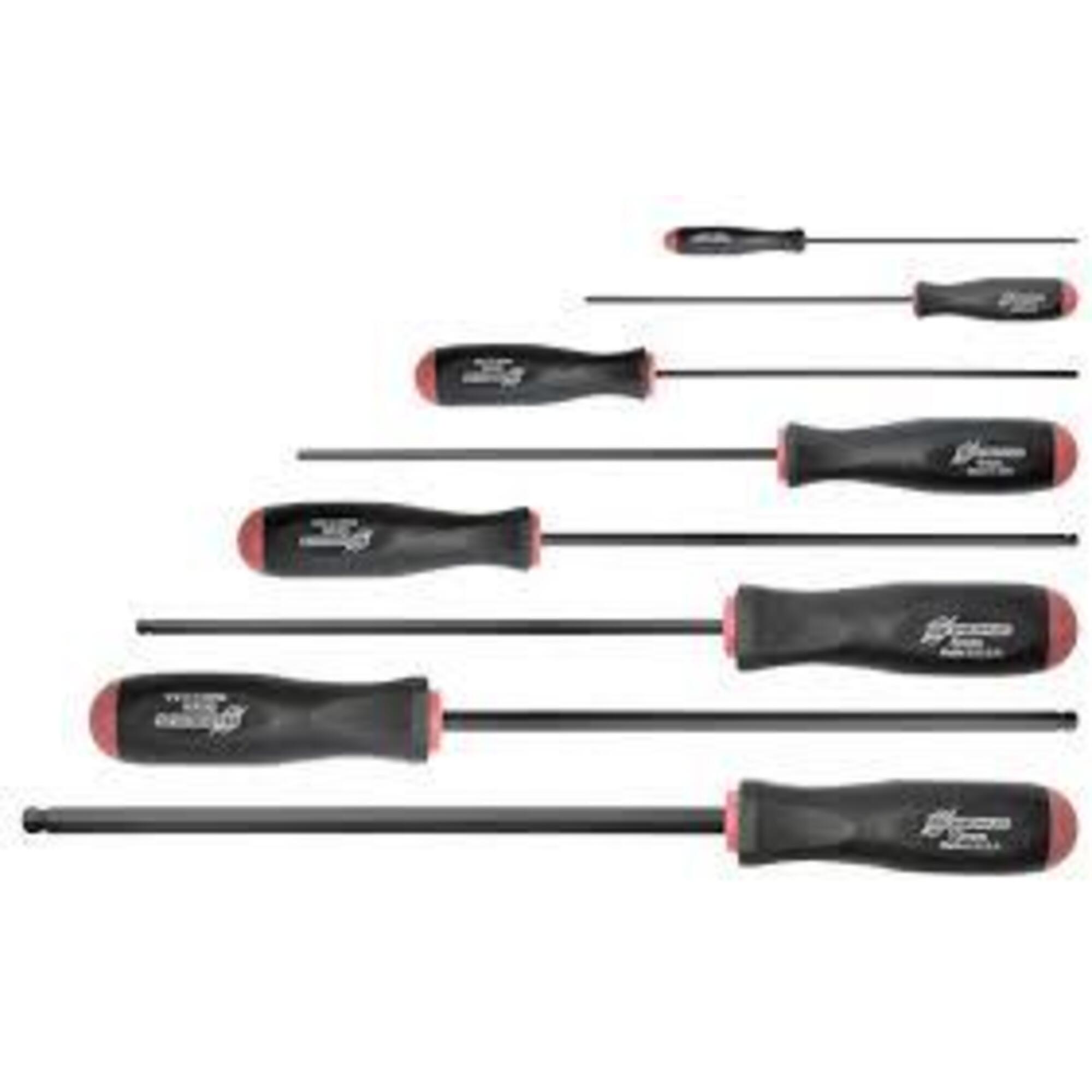 Bondhus, Ball End Tip Screwdriver Set, 8 pcs: 2mm-10mm, Model# BH10733 ...